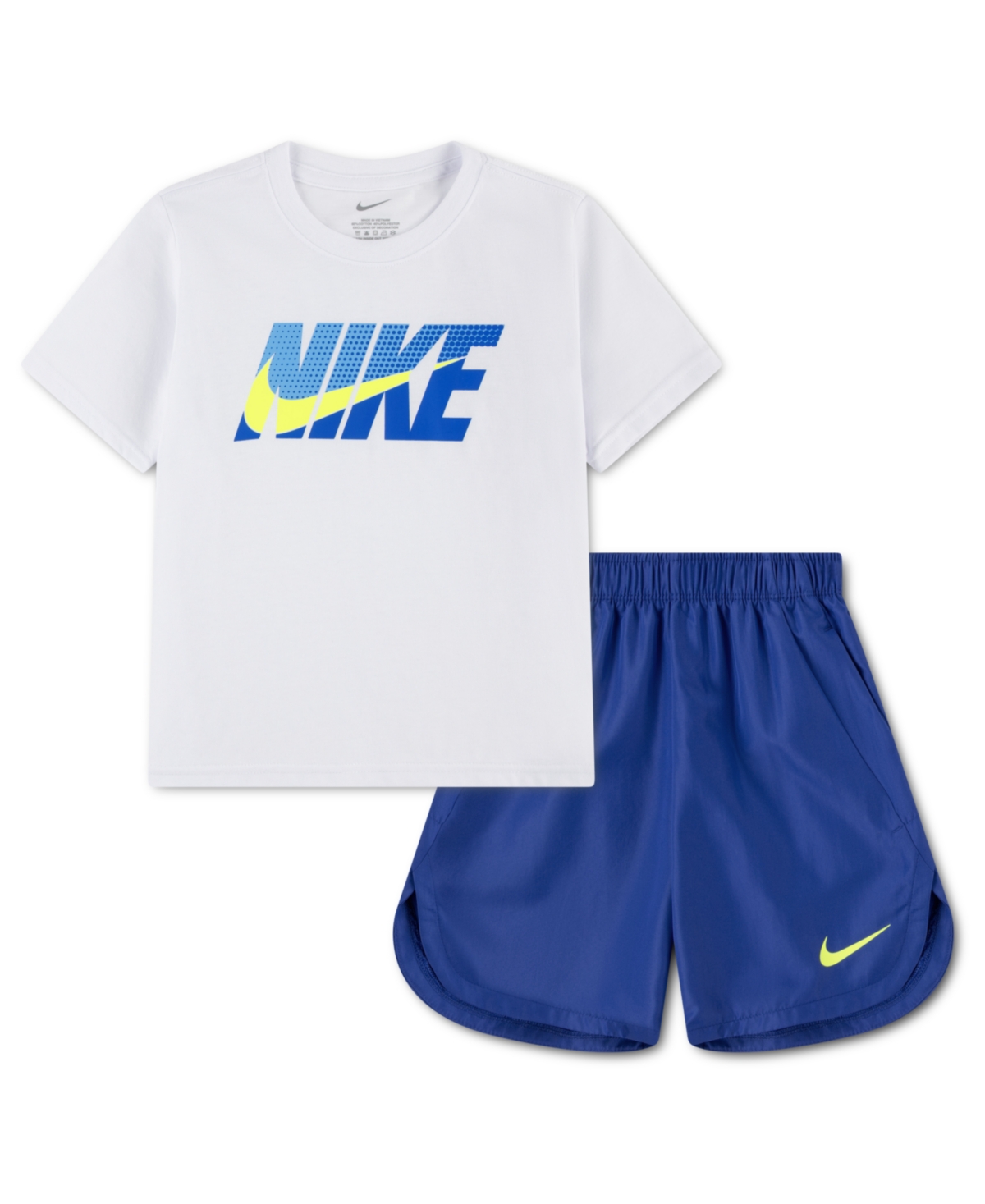 Click here for Nike Little Boys T-shirt and Woven Shorts  2 Piece... prices