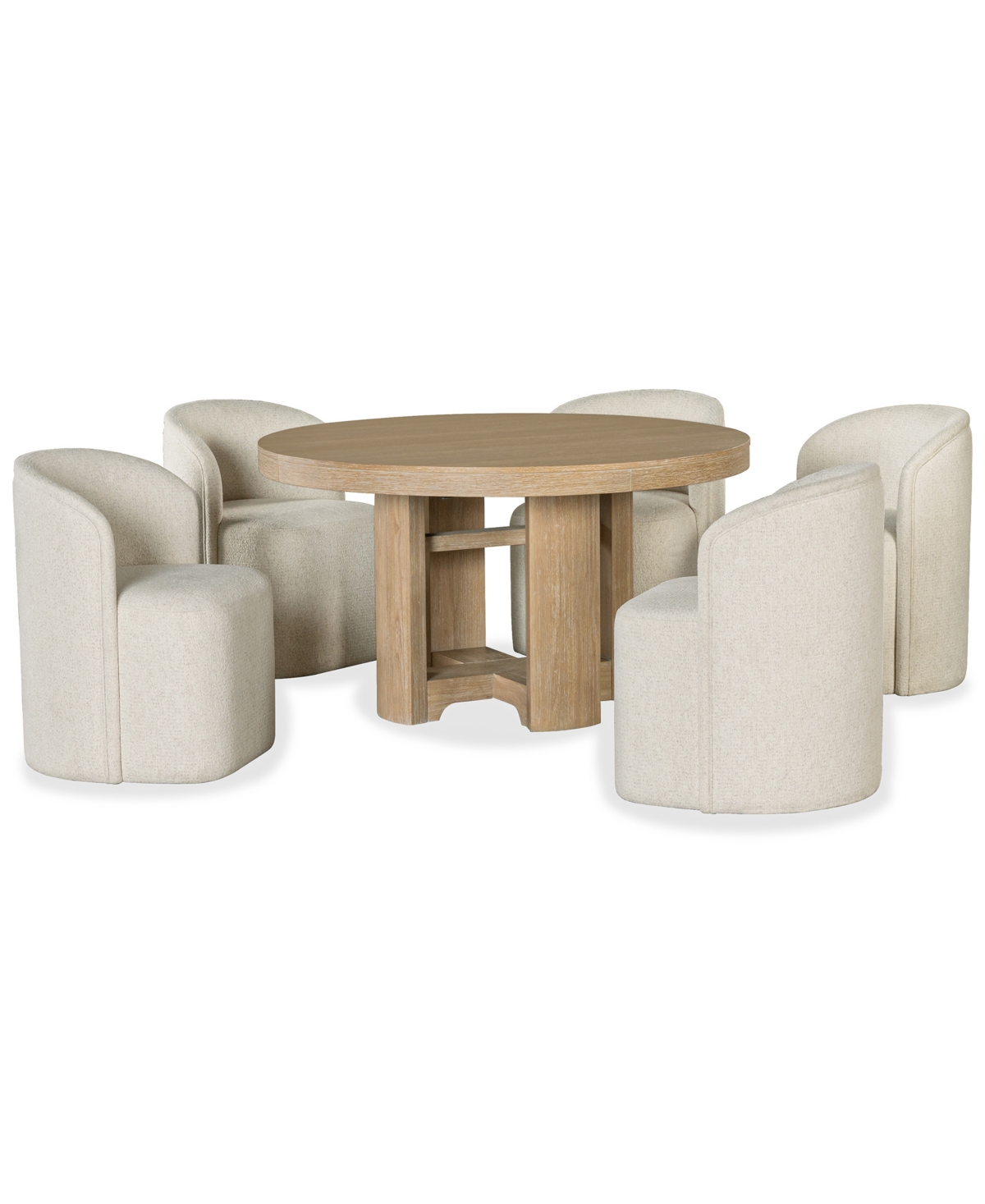 Click here for Furniture Marcel 6-Pc. Dining Set (Round Table & 5... prices