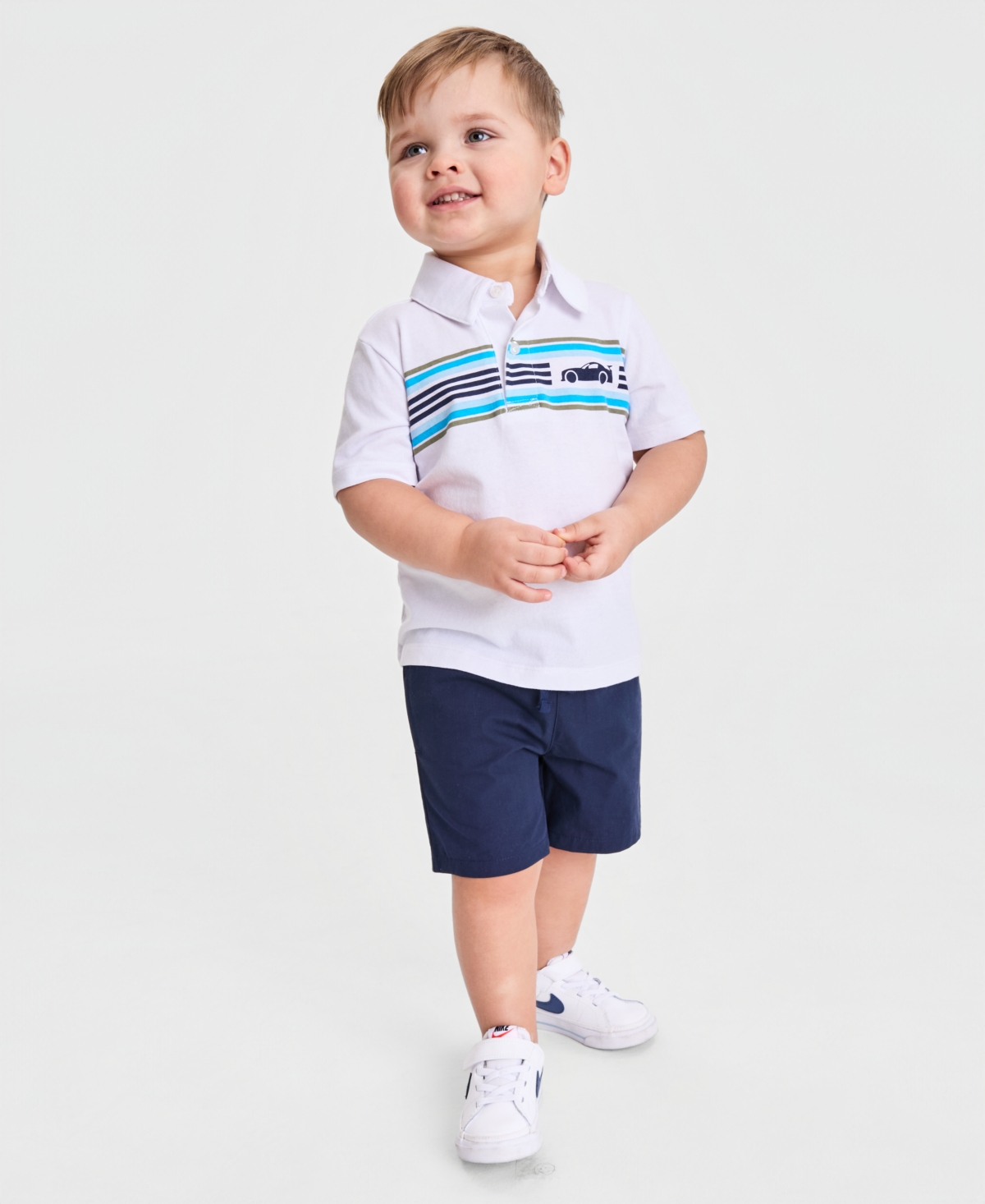 Click here for Epic Threads Toddler Boys 12M-5T Stripe Polo Shirt... prices