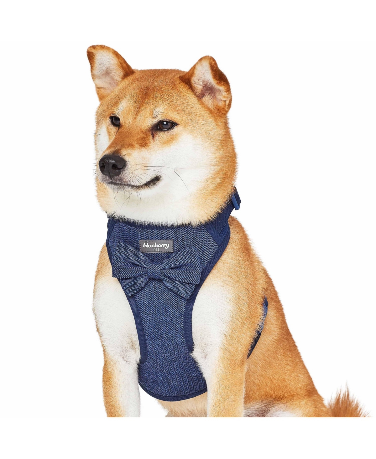 Click here for Blueberry Pet Textured Tweed Dog Harness Vest - Na... prices