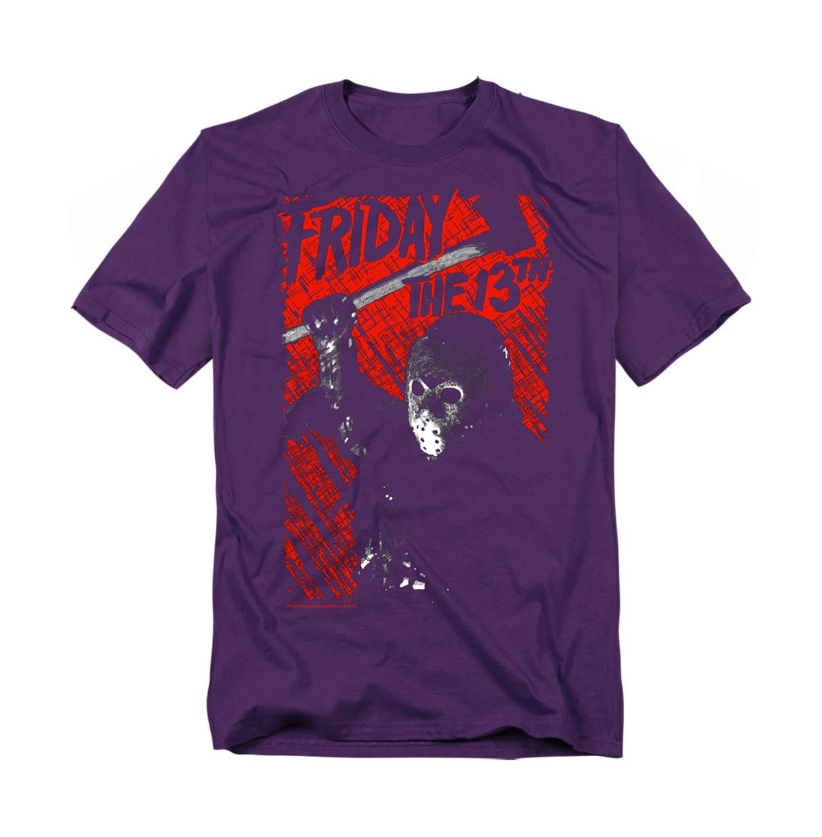 Click here for Friday The 13th Mens Jason Lives T Shirt - Purple prices