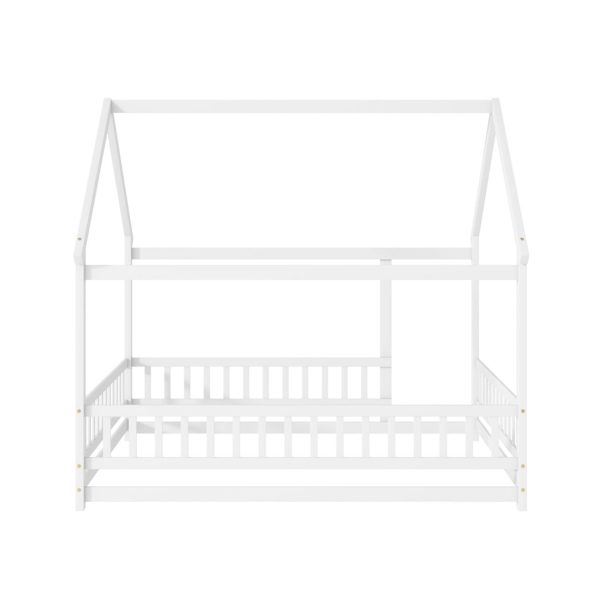 Click here for Cesicia Full Size House Floor Bed with Roof Frame... prices