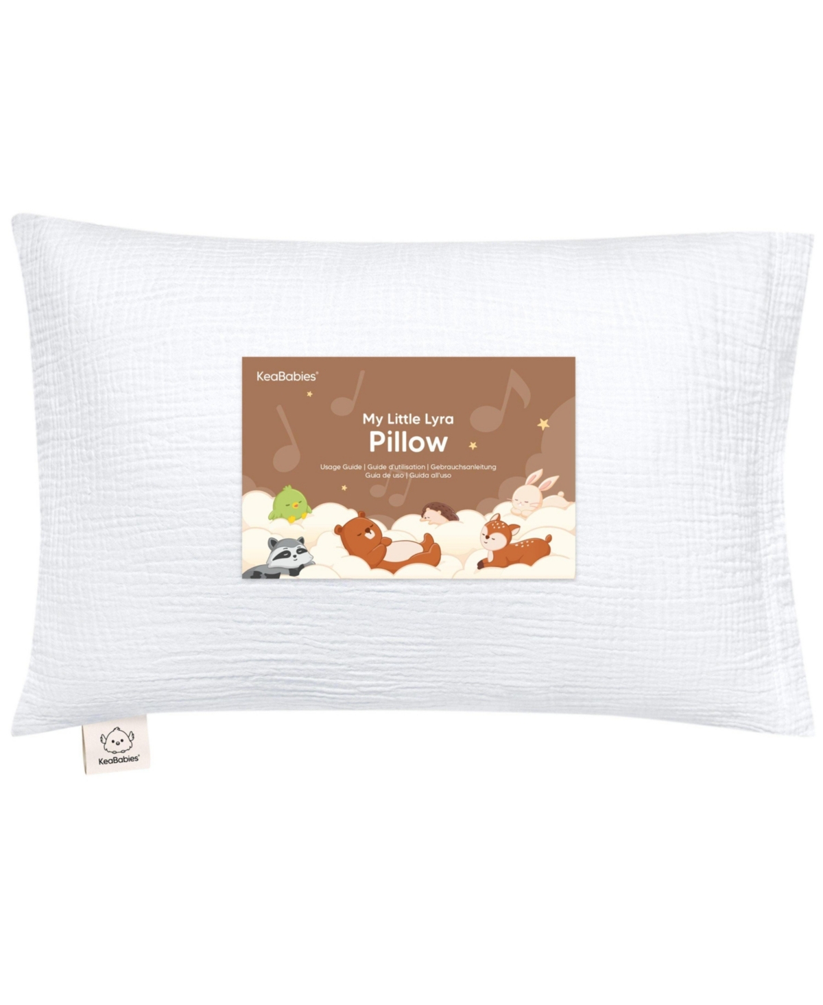 Click here for KeaBabies Toddler 1-Pack Lyra Muslin Pillow with P... prices