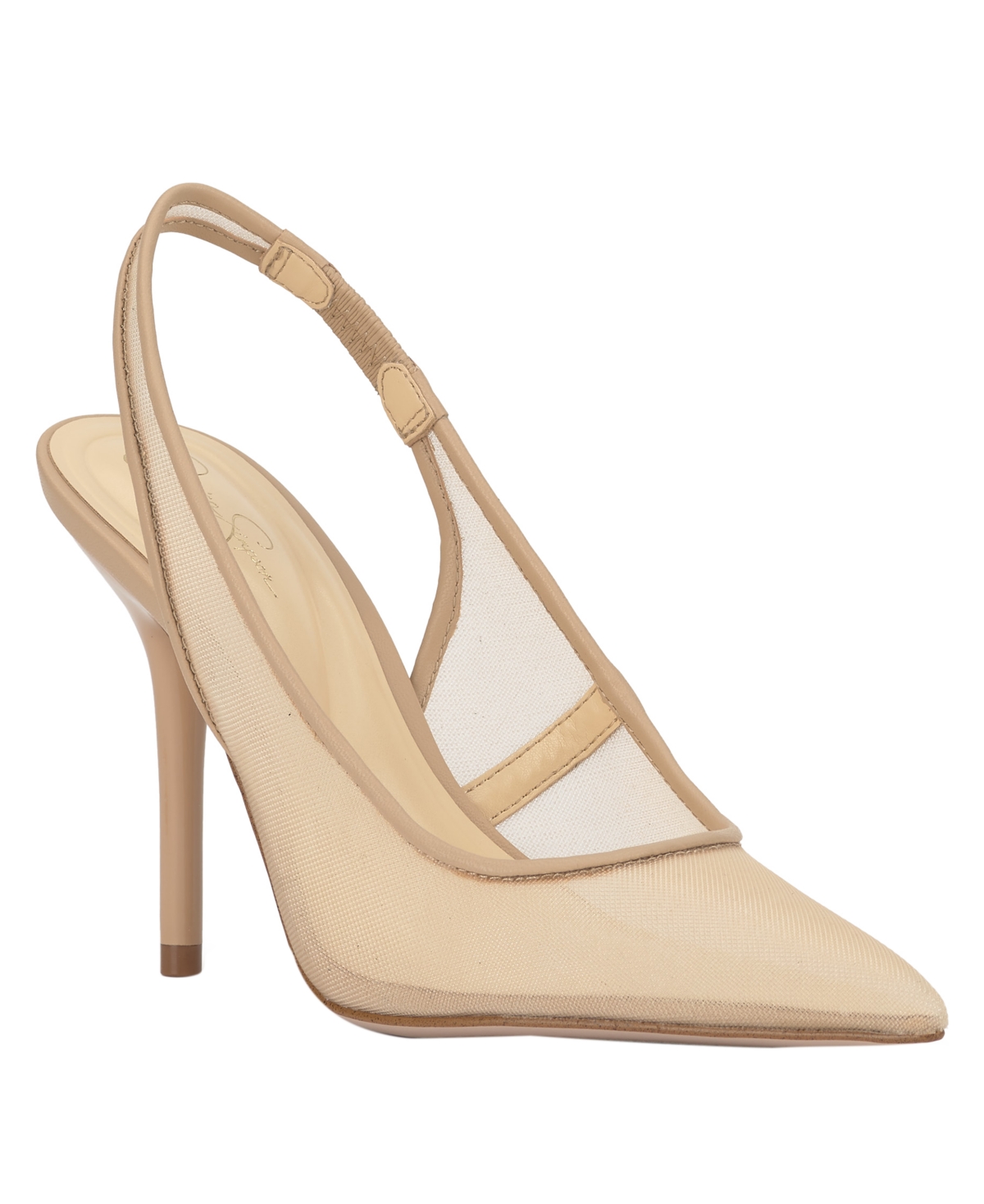 Click here for Jessica Simpson Womens Liliere Mesh Pointed-Toe Sl... prices