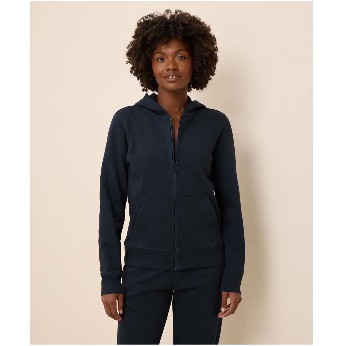 Click here for Pact Womens Organic Cotton Cloud Brushed Fleece Zi... prices