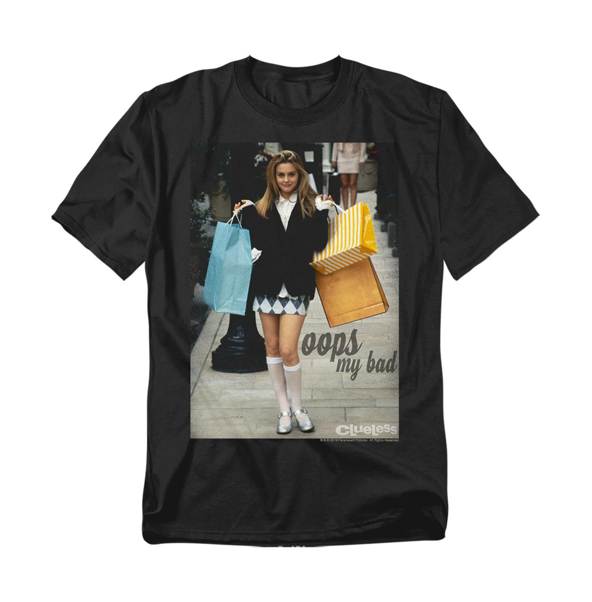 Click here for Clueless Mens Oops My Bad T Shirt - Black prices