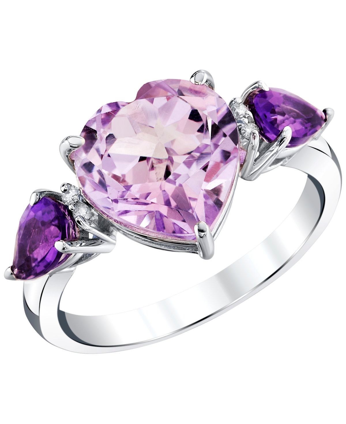 Click here for Macys Pink Amethyst (3-1/3 ct. t.w.) & Pear Amethy... prices