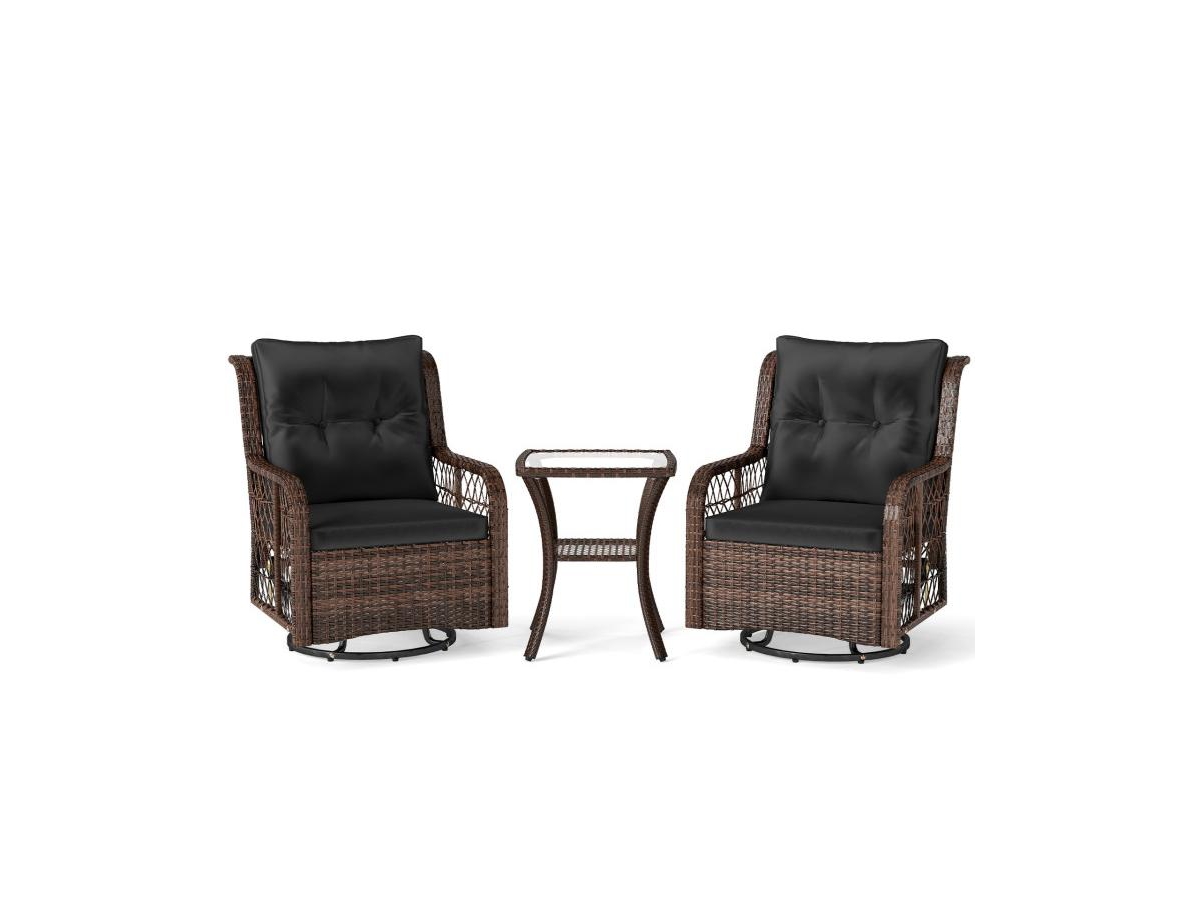 Click here for Slickblue Outdoor 3-Piece Furniture Set with Swive... prices