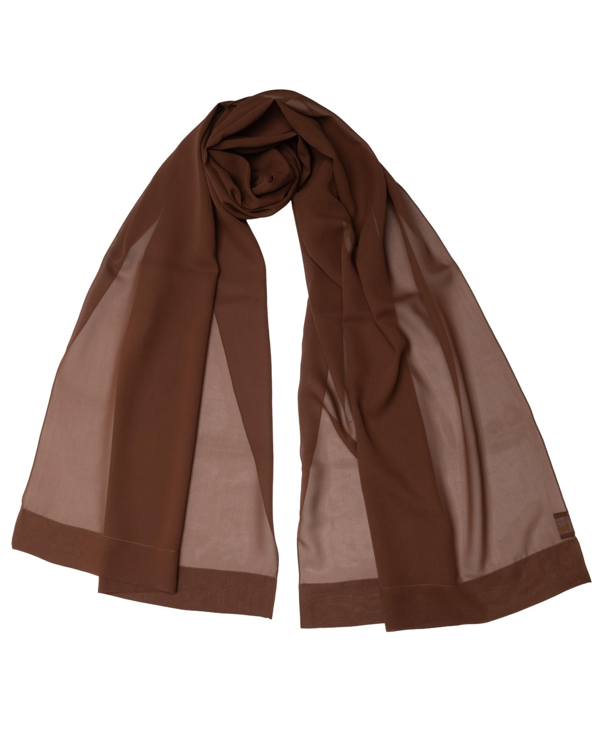Click here for Carmen - Silk Scarf/Shawl for Women - Chocolate prices
