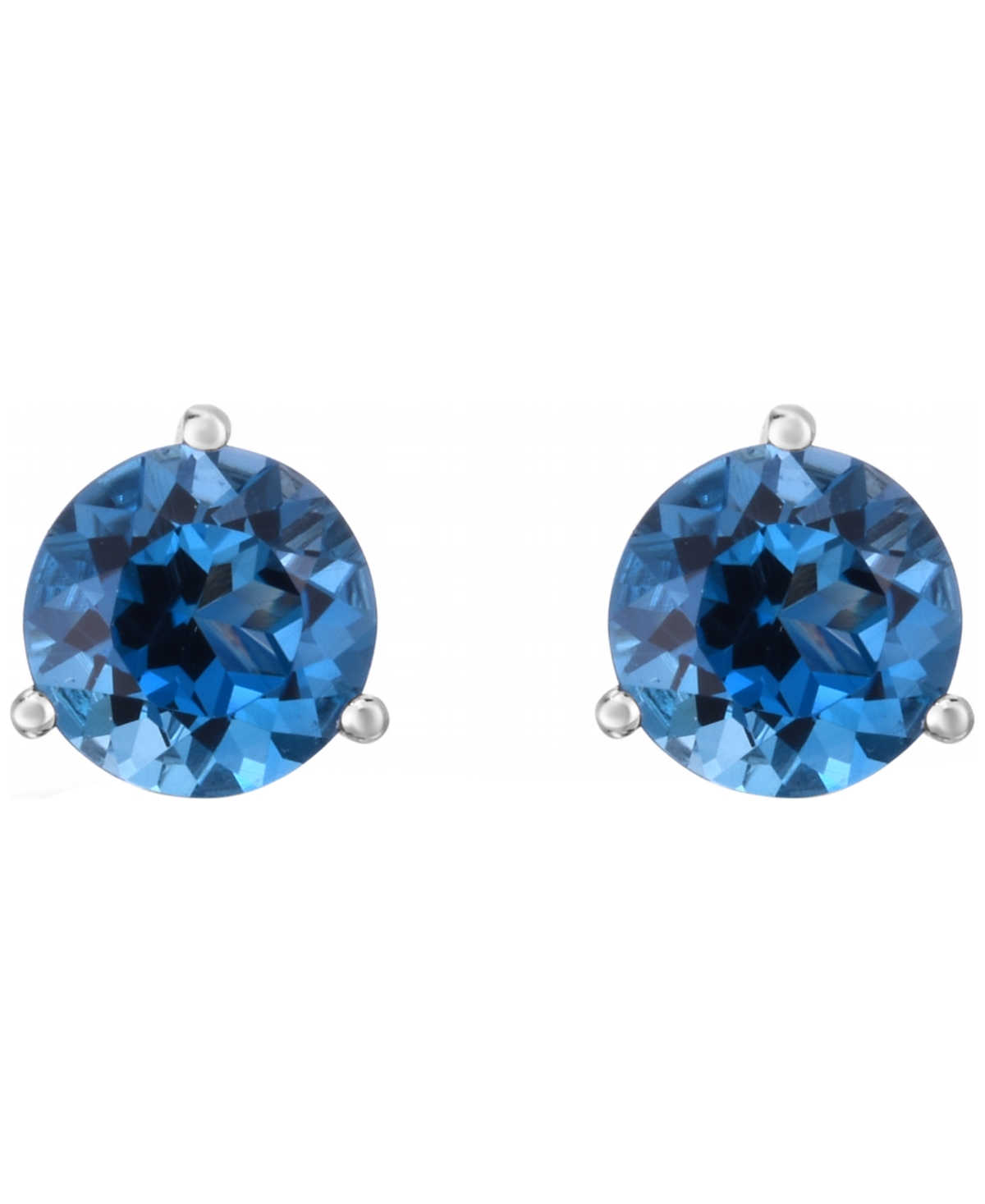 Click here for Macys London Blue Topaz (3 ct. t.w.) Stud Earrings... prices
