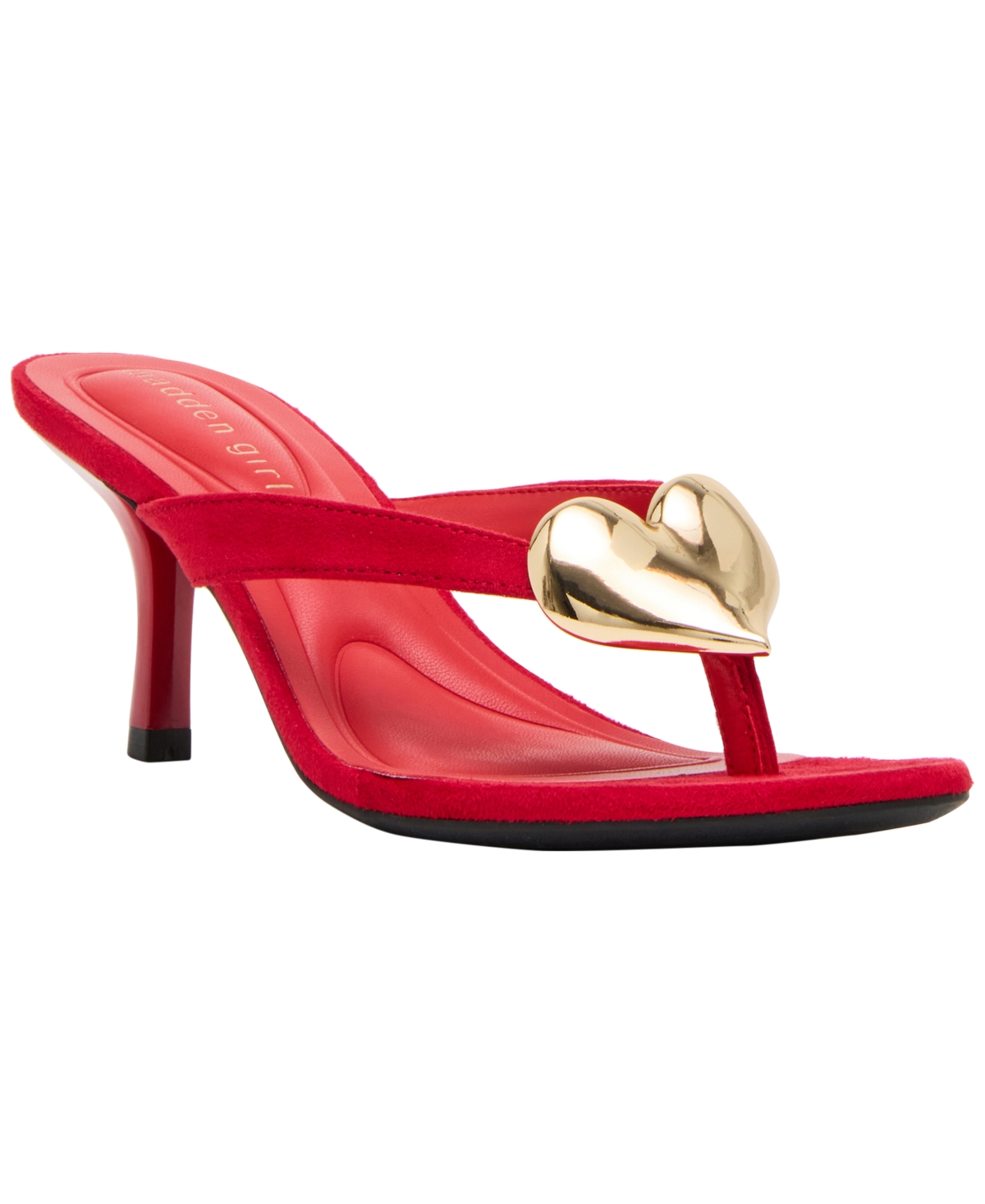 Click here for Madden Girl Womens Heartbeat Embellished High-Heel... prices