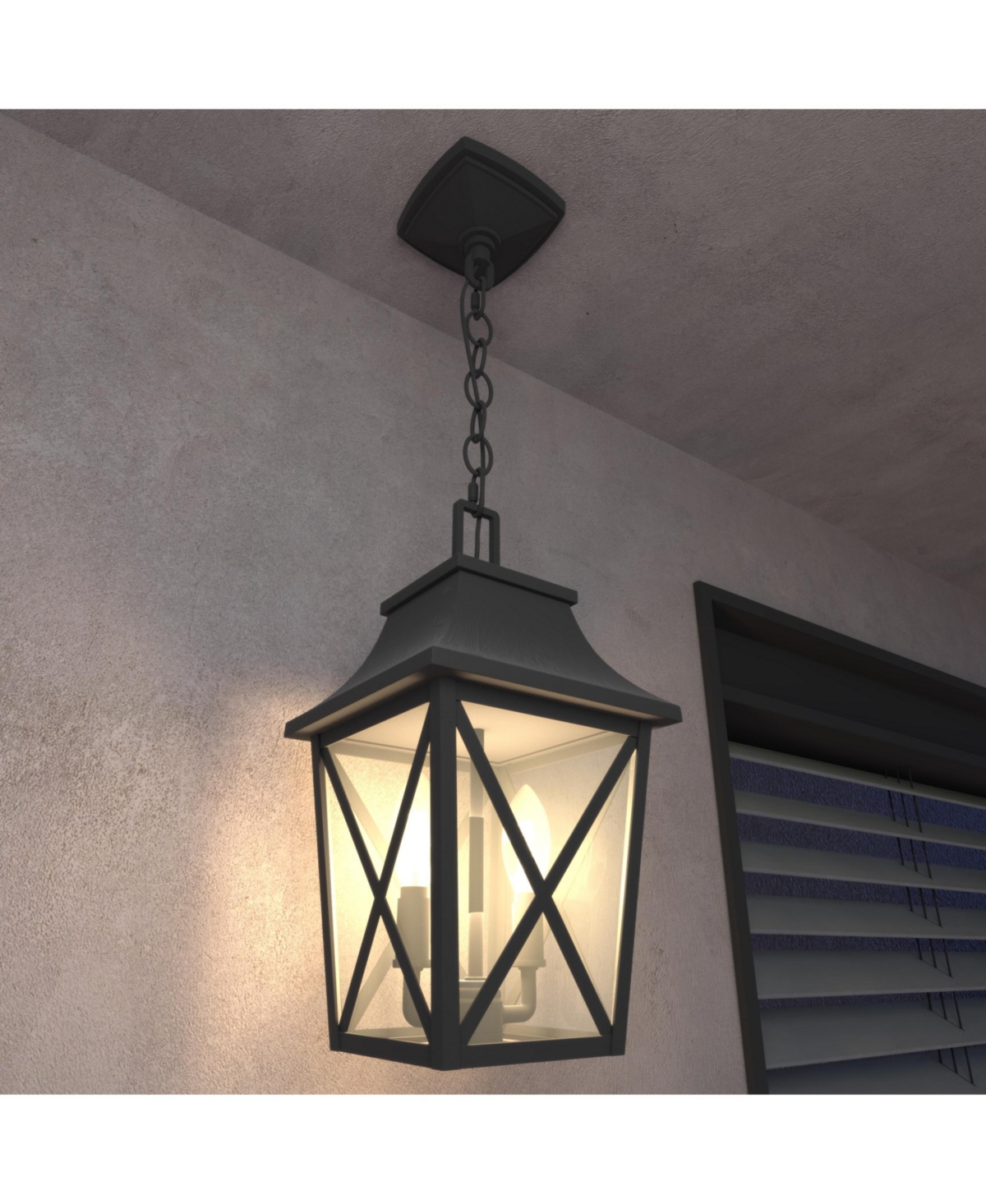 Click here for Flynama Outdoor Pendant Light Fixture  Black Farmh... prices