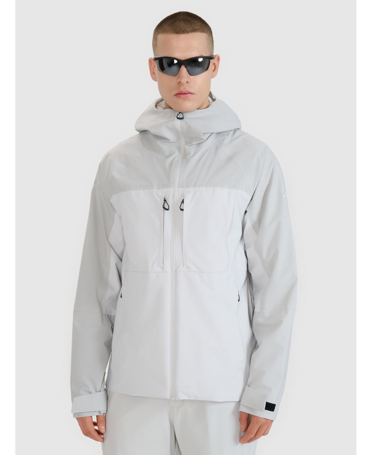 Click here for 4F Mens Trekking Jacket 10000 Membrane - Gray prices