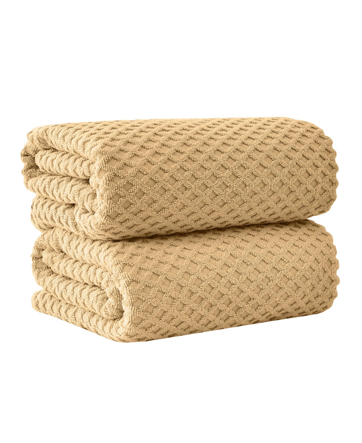 Click here for Linery & Co. Quick-Drying Cotton Diamond Waffle Te... prices