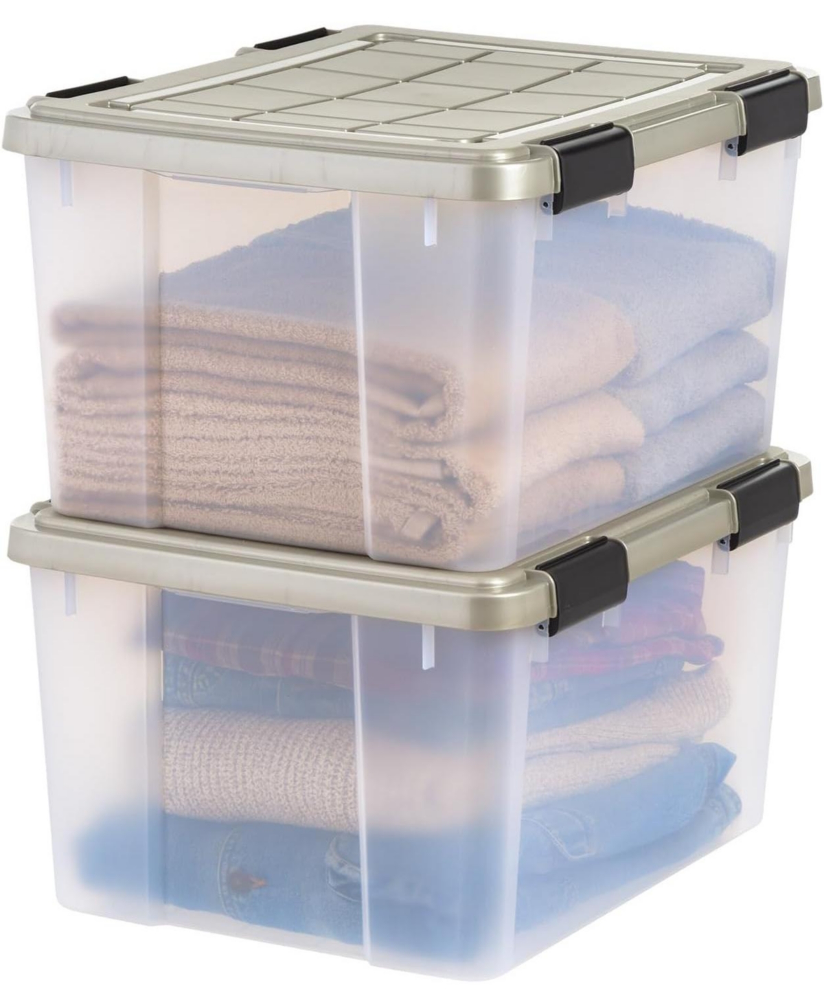 Click here for Iris Usa 44 Qt Storage Bins with Gasket Seal Lid... prices