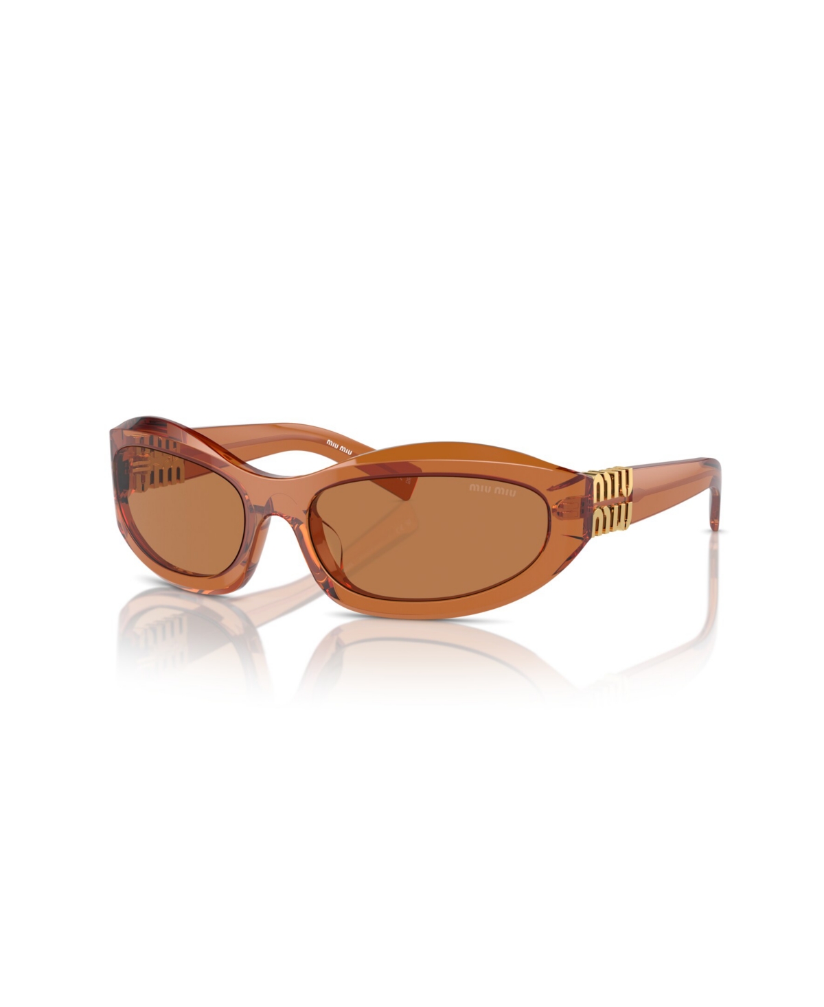 Click here for Miu Miu Womens Geometric Sunglasses  Mu 14ZS - Car... prices