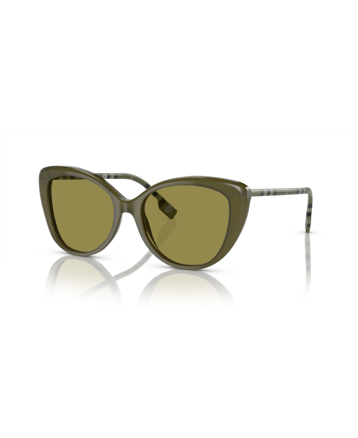 Click here for Burberry Womens Cat Eye Sunglasses  BE4407 - Green prices