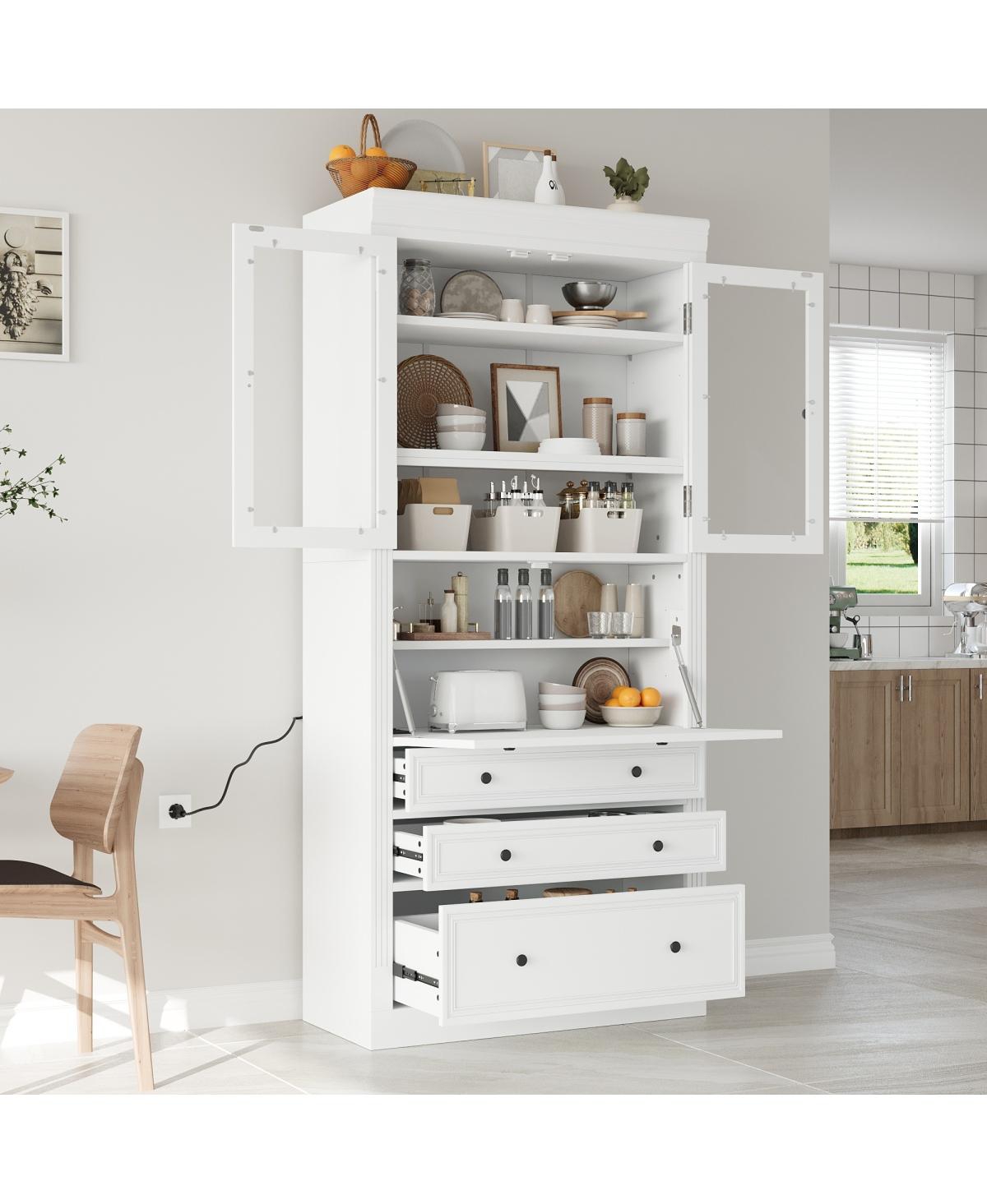 Click here for Streamdale Furniture Freestanding Kitchen Pantry S... prices