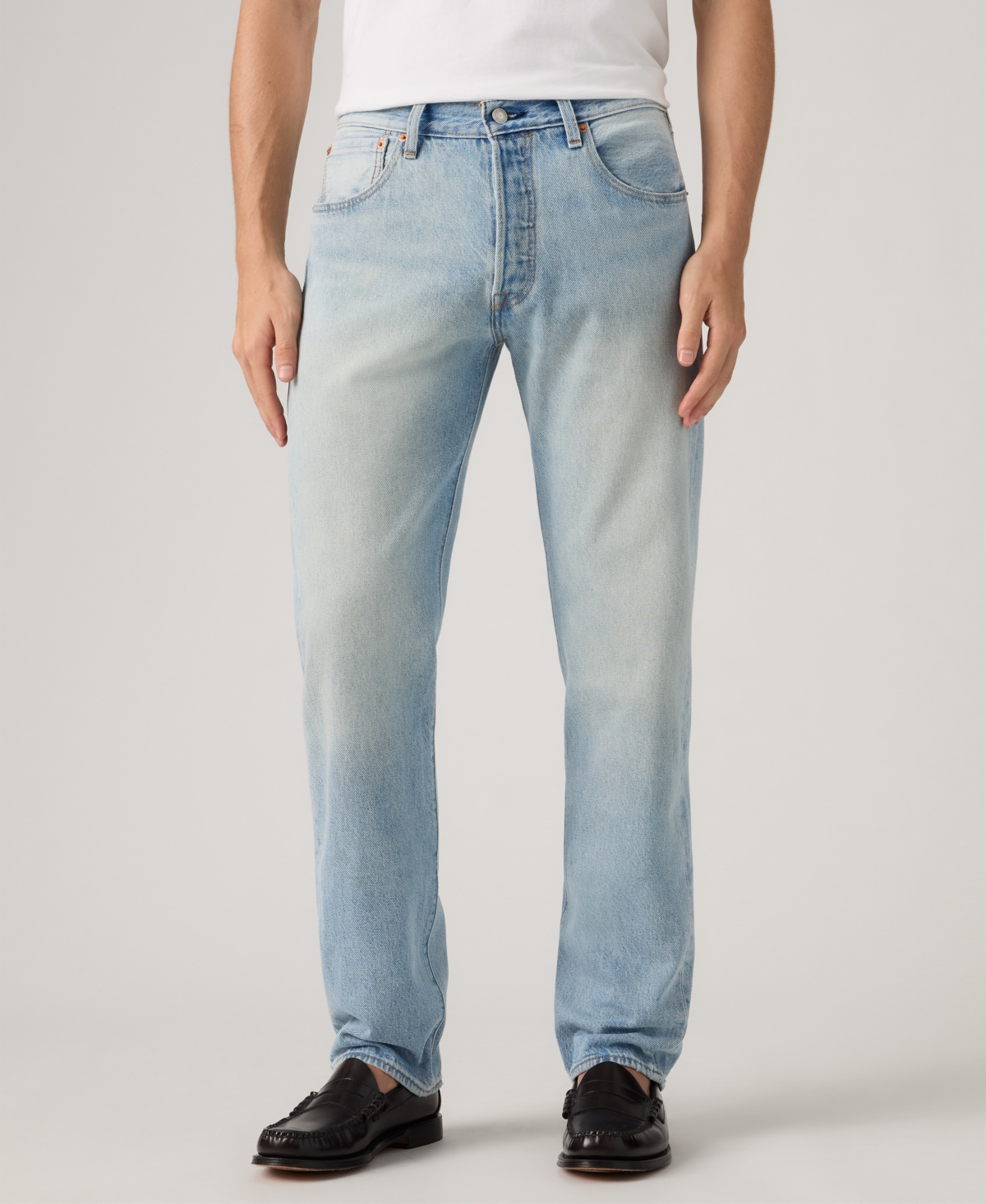 Click here for Levis Mens 501 90s Straight-Fit Jeans - See Throug... prices