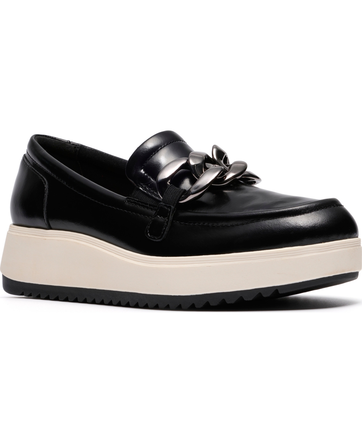 Click here for Clarks Womens Zylah May Slip-On Loafers - Black prices