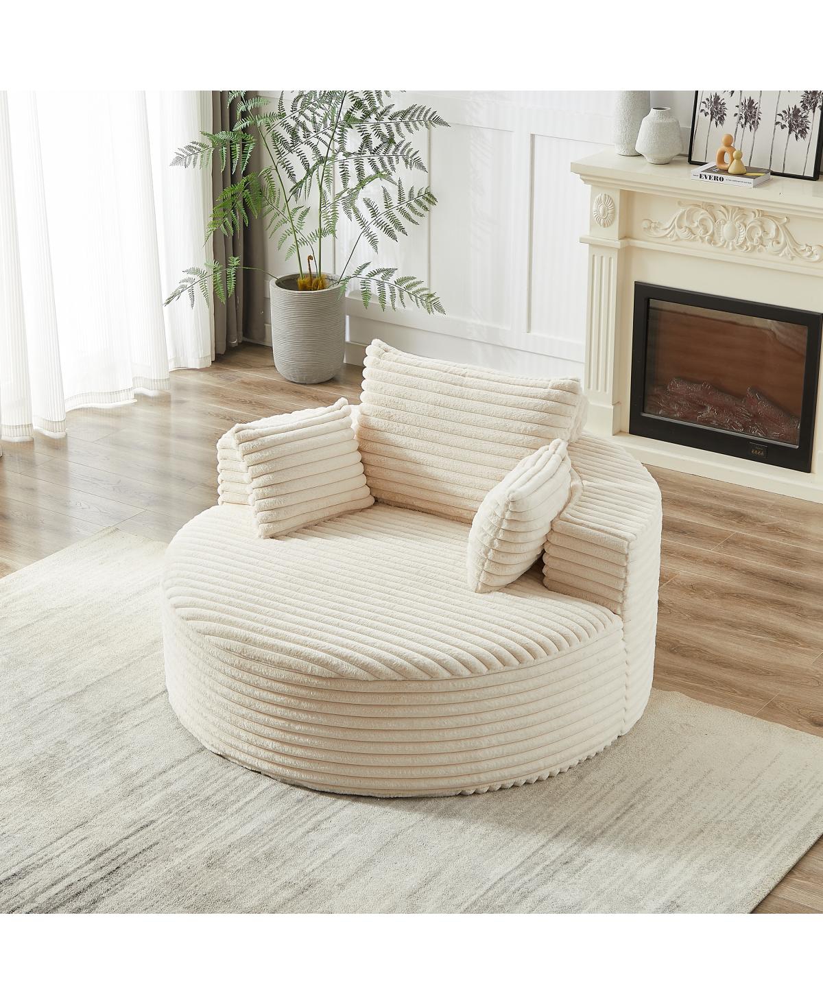 Click here for Streamdale Furniture Corduroy Sponge Single Sofa M... prices