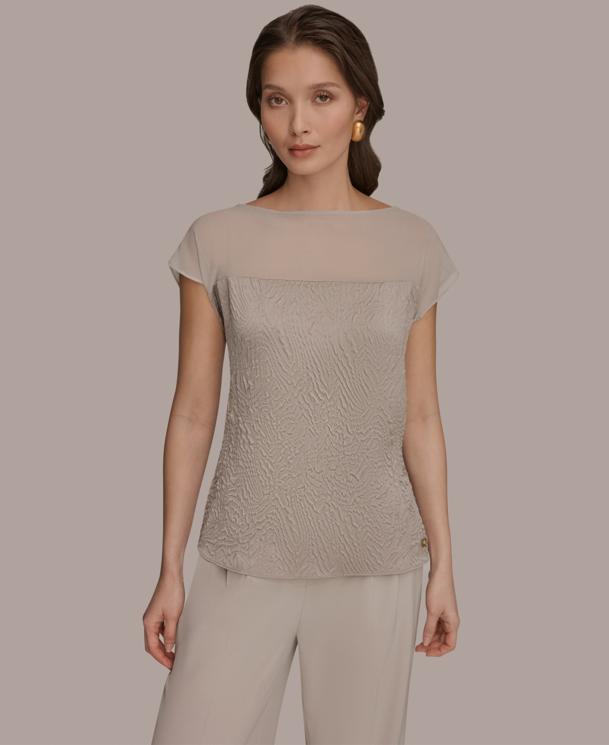 Click here for Donna Karan New York Womens Mixed Media Extended S... prices