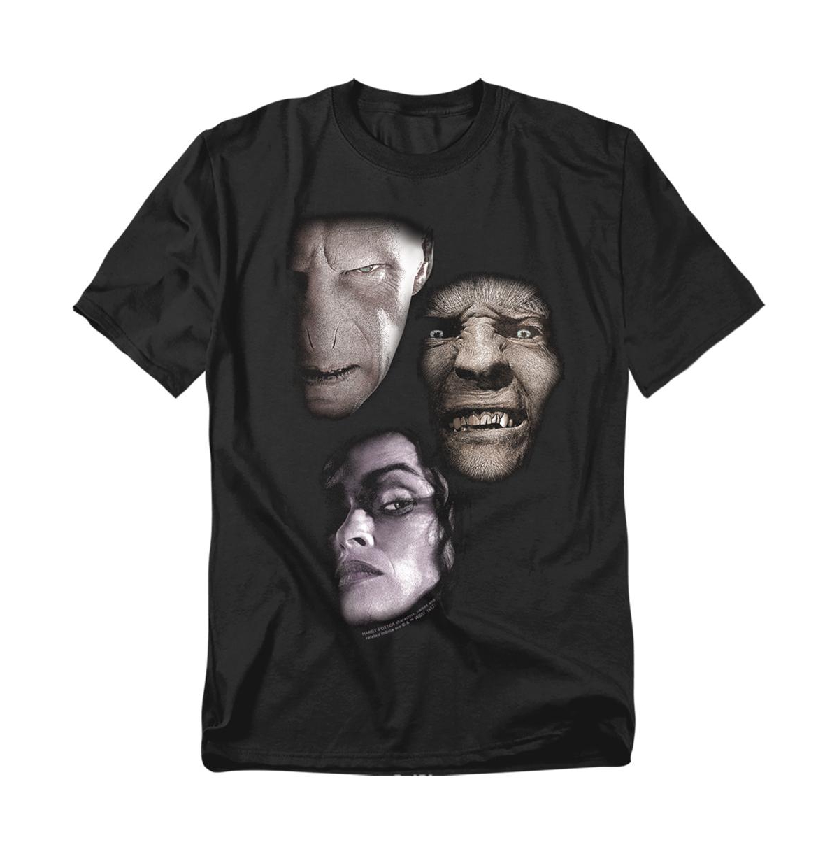 Click here for Harry Potter Mens Villian Heads T Shirt - Black prices