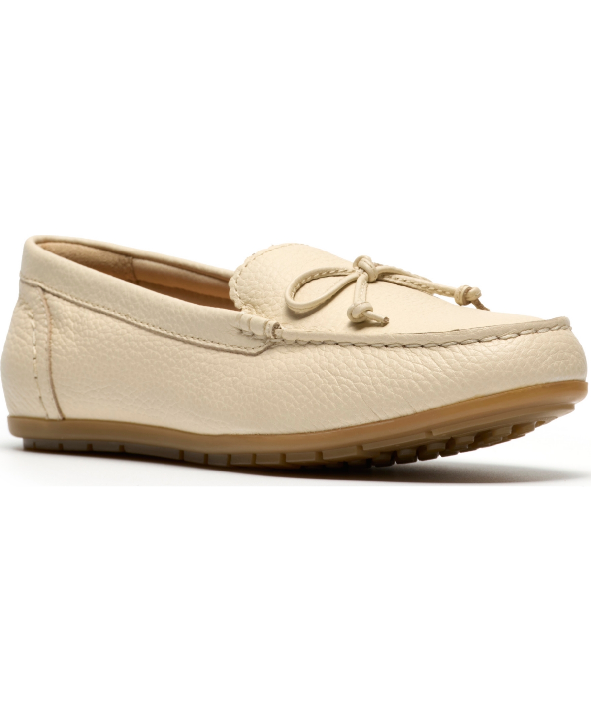 Click here for Clarks Womens Elliotte Sail Slip-On Flats - Cream... prices