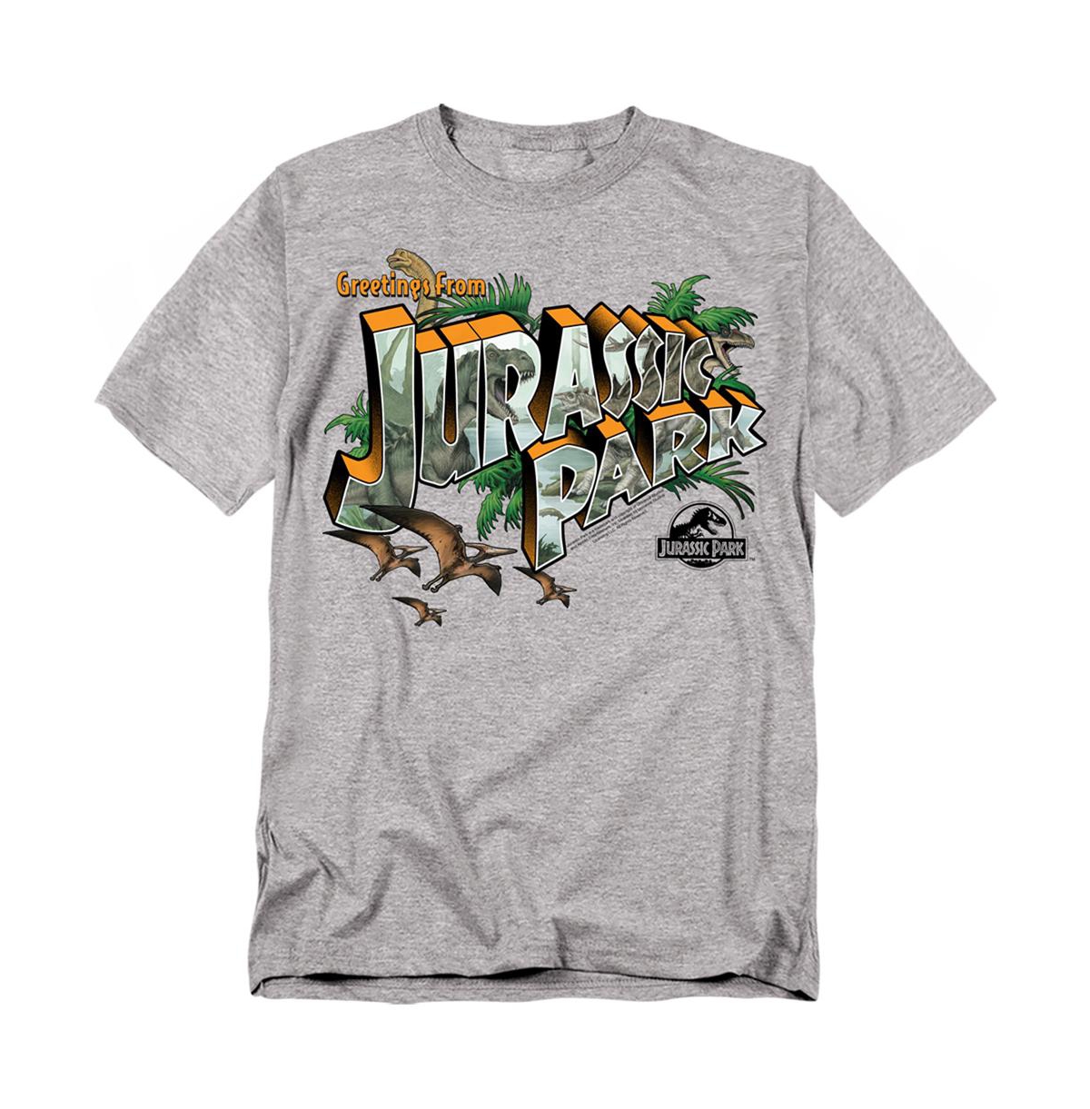Click here for Jurassic Park Mens greetings From Jp T Shirt - Ath... prices