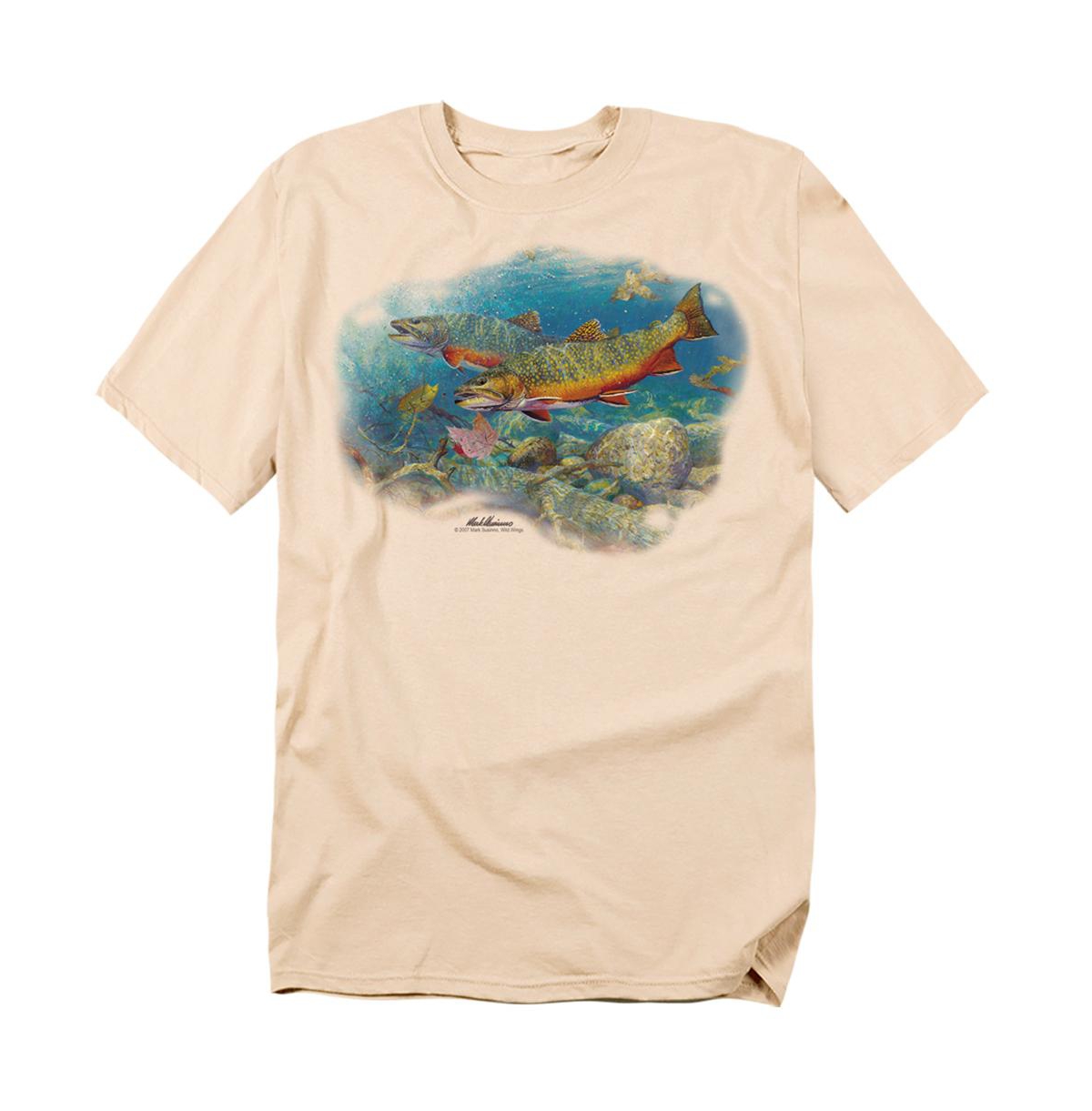 Click here for Wild Wings Mens Easy Pickings Trout T Shirt - Crea... prices