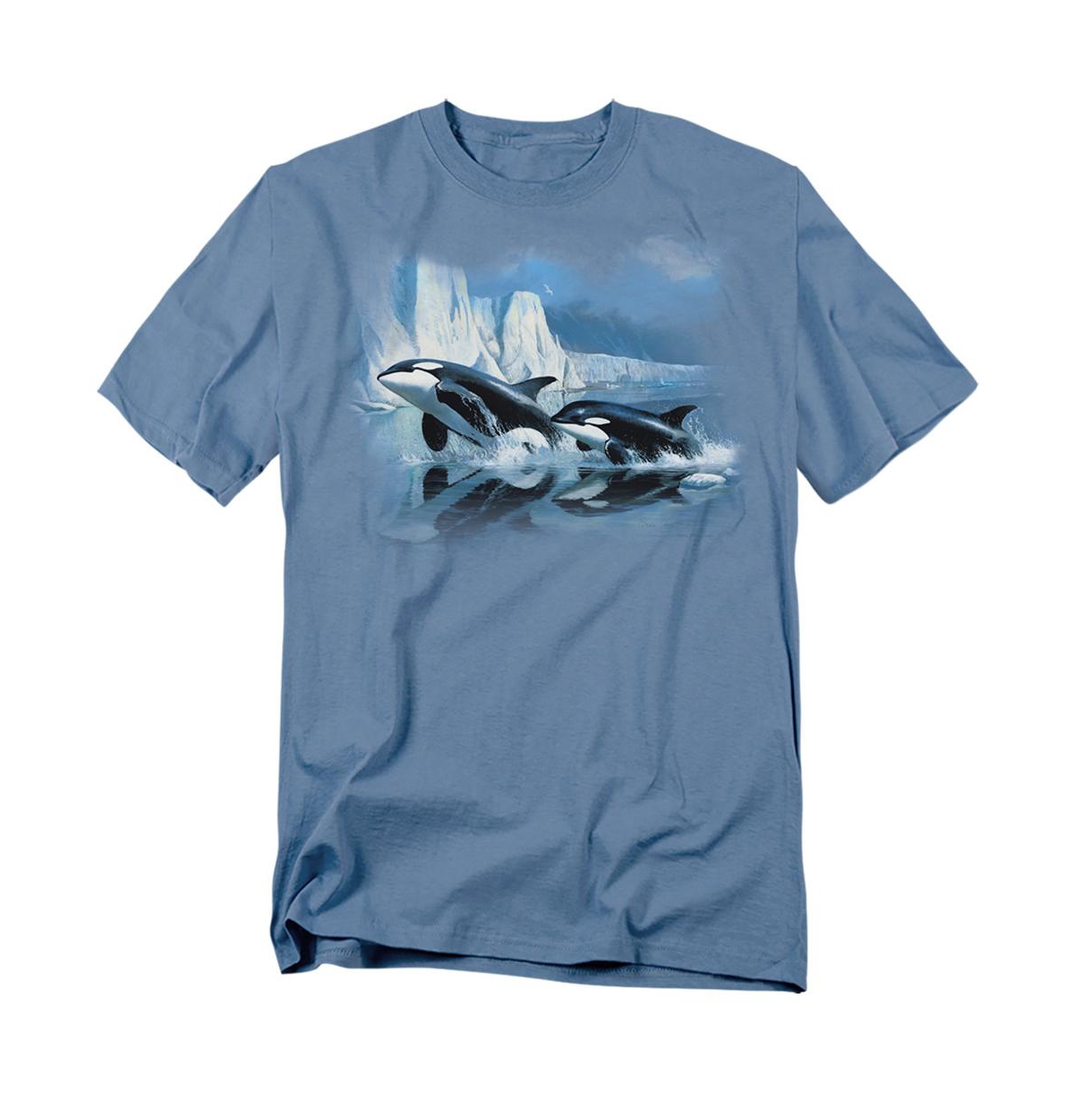 Click here for Wild Wings Mens Wildlife Glaciers Edge Orcas T Shi... prices