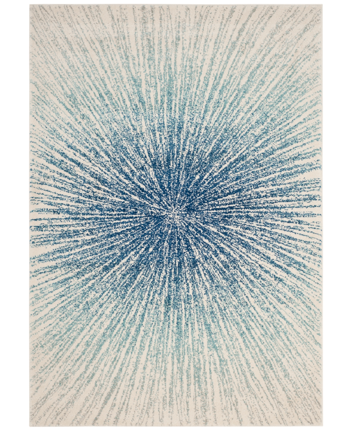 Click here for Safavieh Evoke EVK228 51 x 76 Area Rug - Royal/Ivo... prices