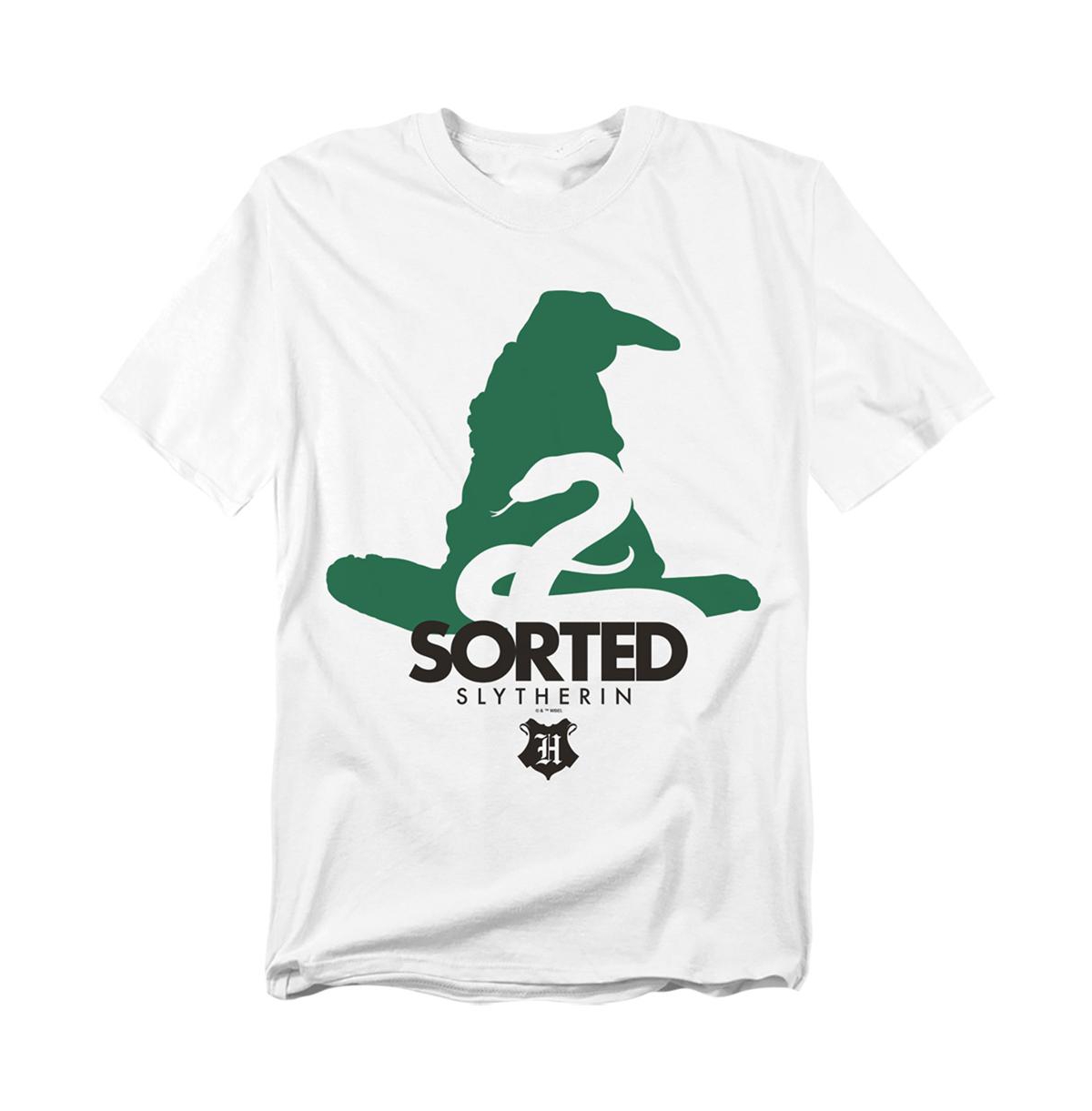 Click here for Harry Potter Mens Slytherin Sorted T Shirt - White prices
