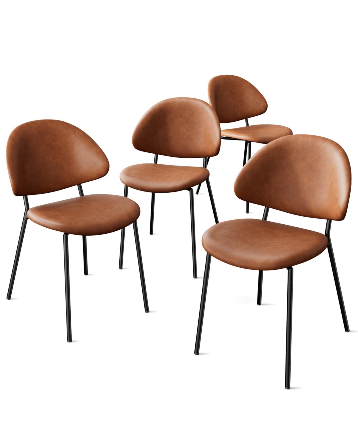 Click here for Streamdale Furniture Upholstered Brown Pu Leather... prices