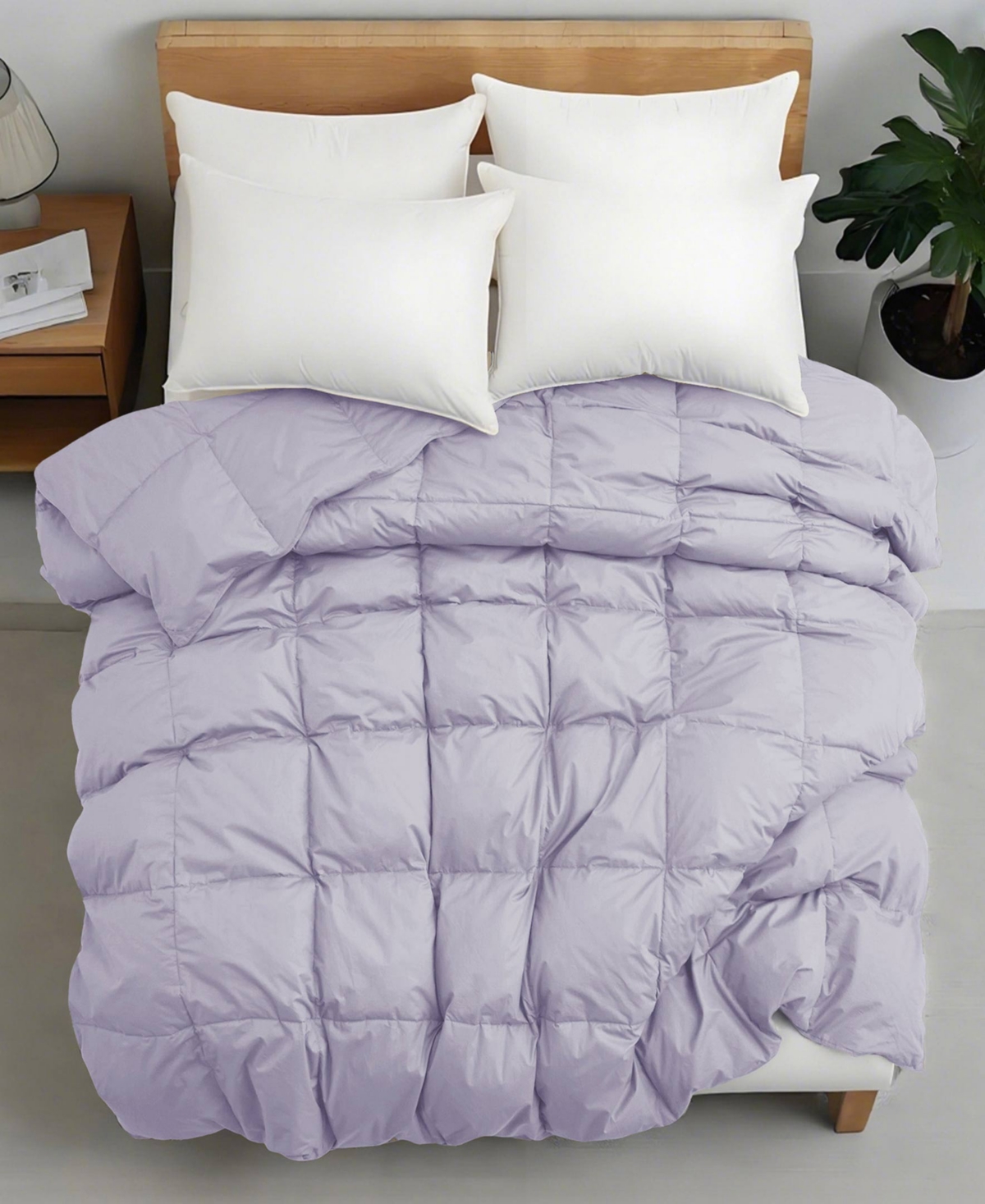 Click here for Unikome Comfort Goose Down Feather Comforter  King... prices