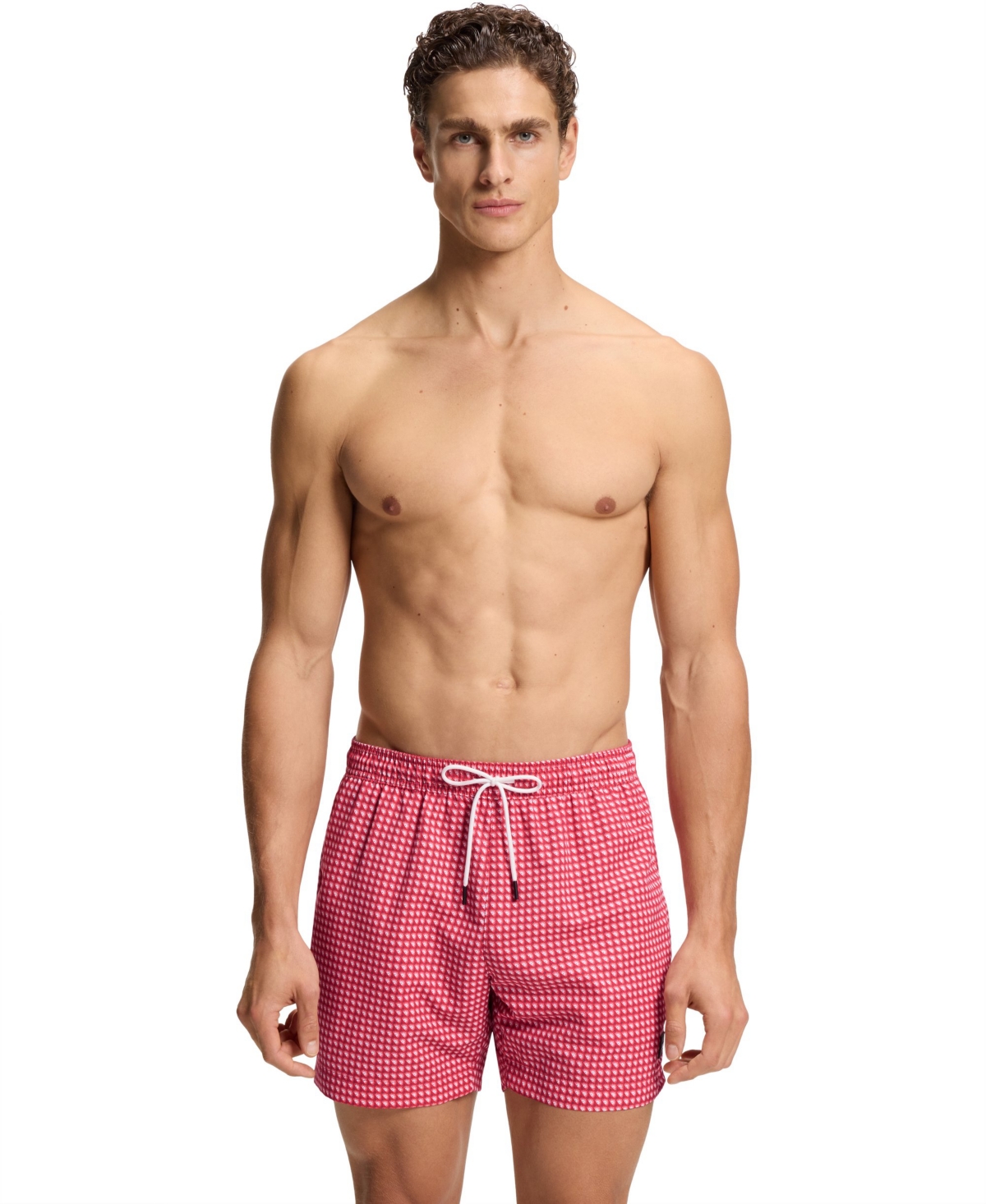 Click here for Boss by Hugo Boss Mens Drawstring Printed Swimsuit... prices