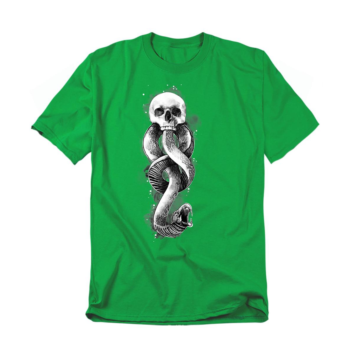 Click here for Harry Potter Mens Dark Mark Watercolor T Shirt - M... prices