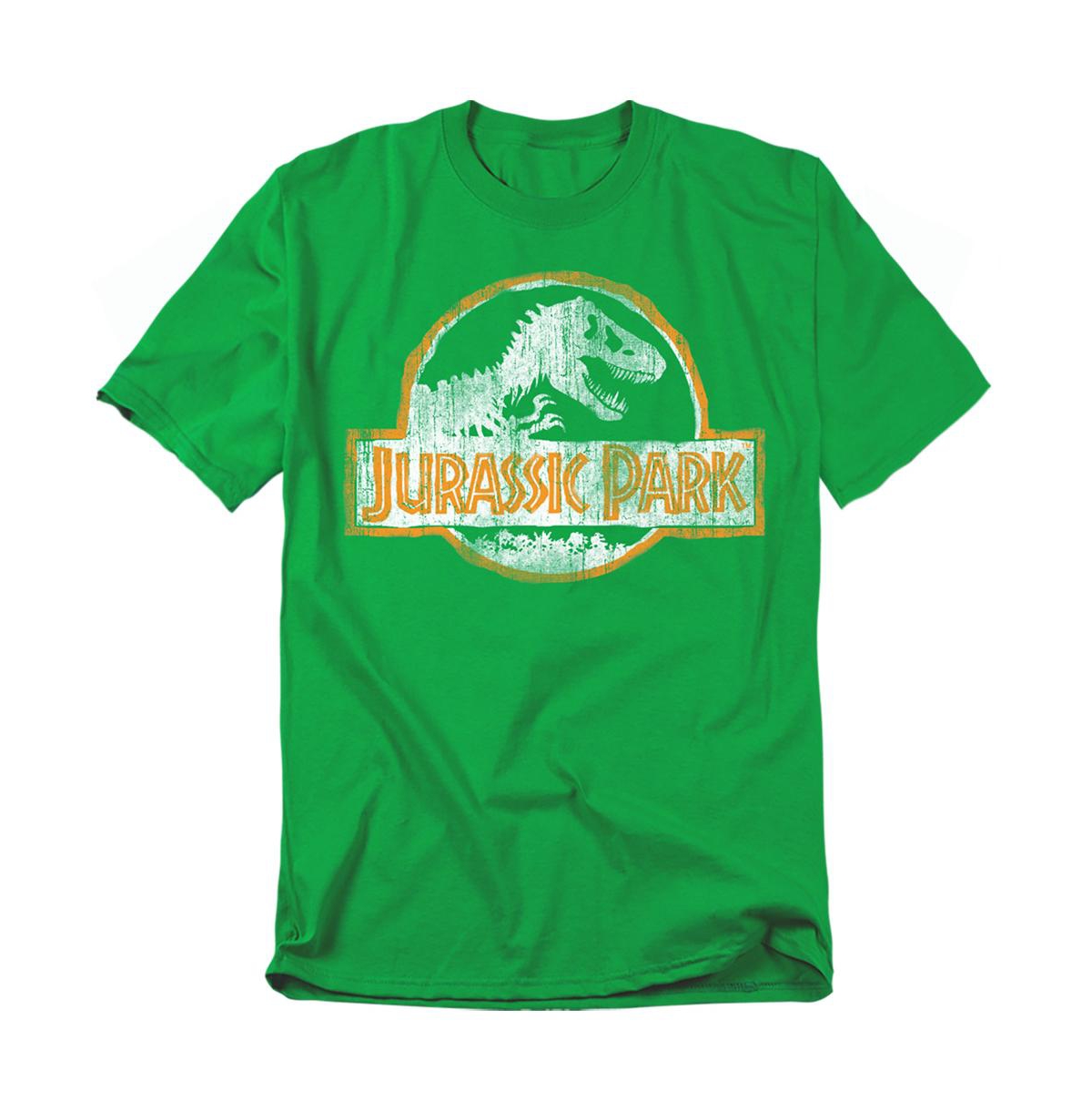 Click here for Jurassic Park Mens Jp Orange T Shirt - Kelly green prices