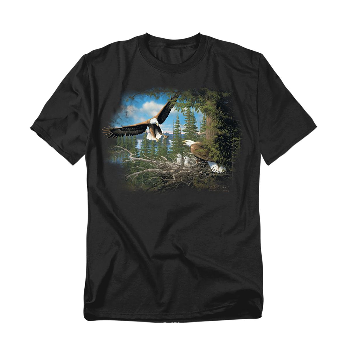 Click here for Wild Wings Mens Spring Bald Eagles T Shirt - Black prices