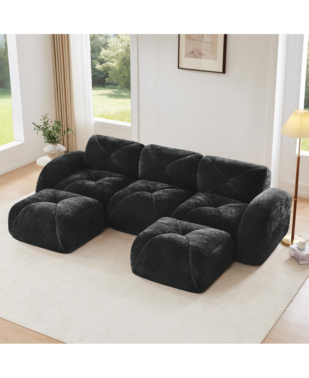 Click here for Streamdale Furniture U-shaped Boneless Sofa  Tufte... prices