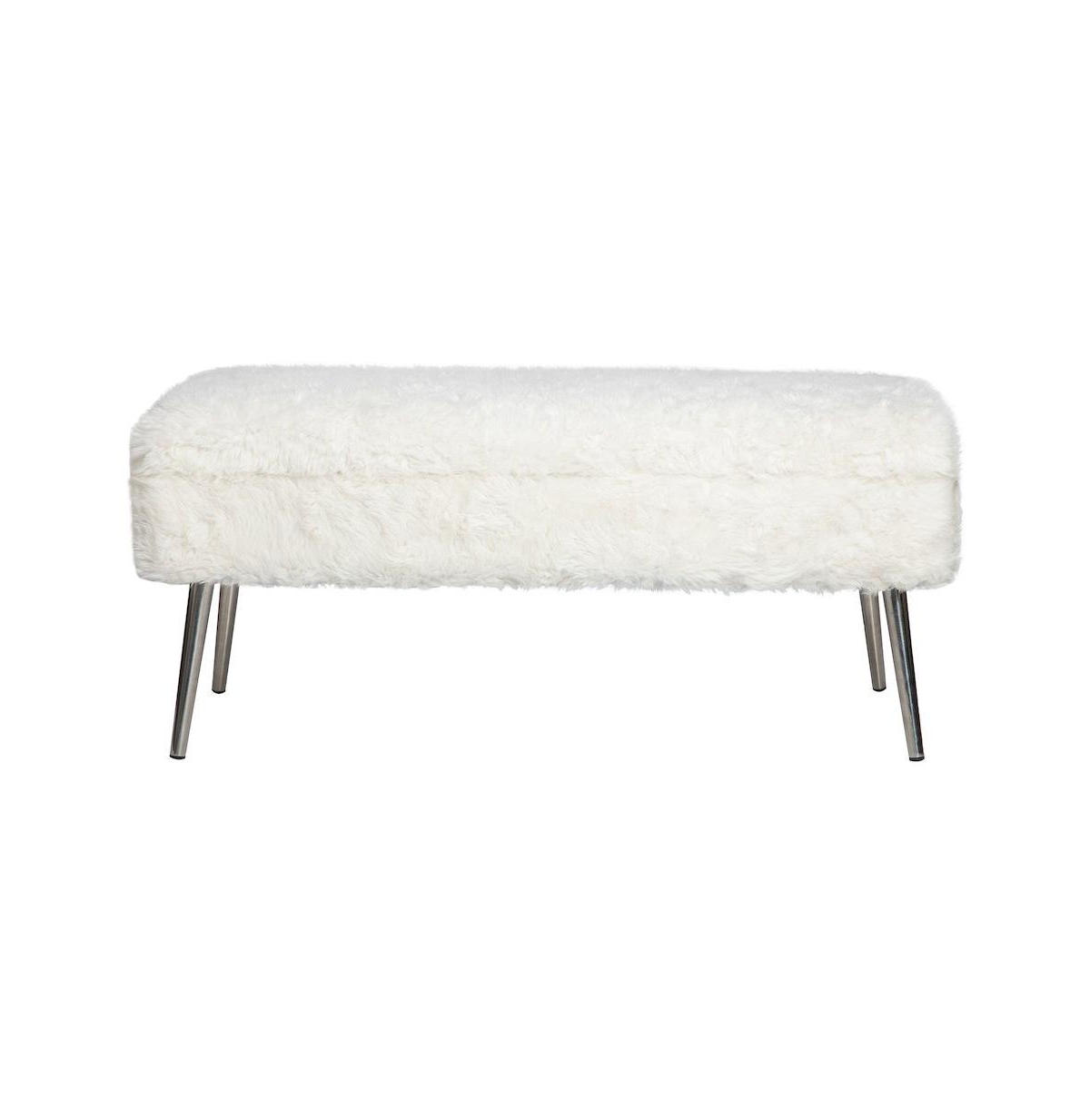 Click here for Jofran Huggy Luxury Plush Faux Fur Upholstered Sto... prices