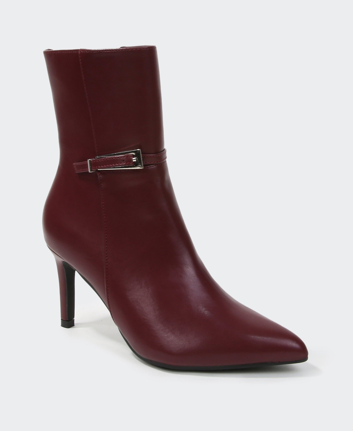 Click here for Berness Womens Kairi Stiletto Ankle Boots - Wine prices