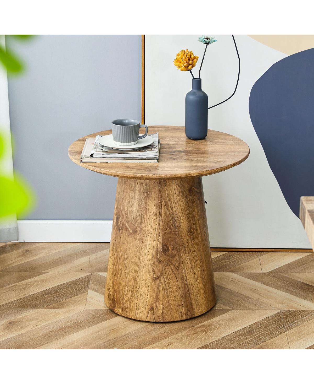 Click here for Streamdale Furniture Wood Grain Mdf Round Coffee T... prices