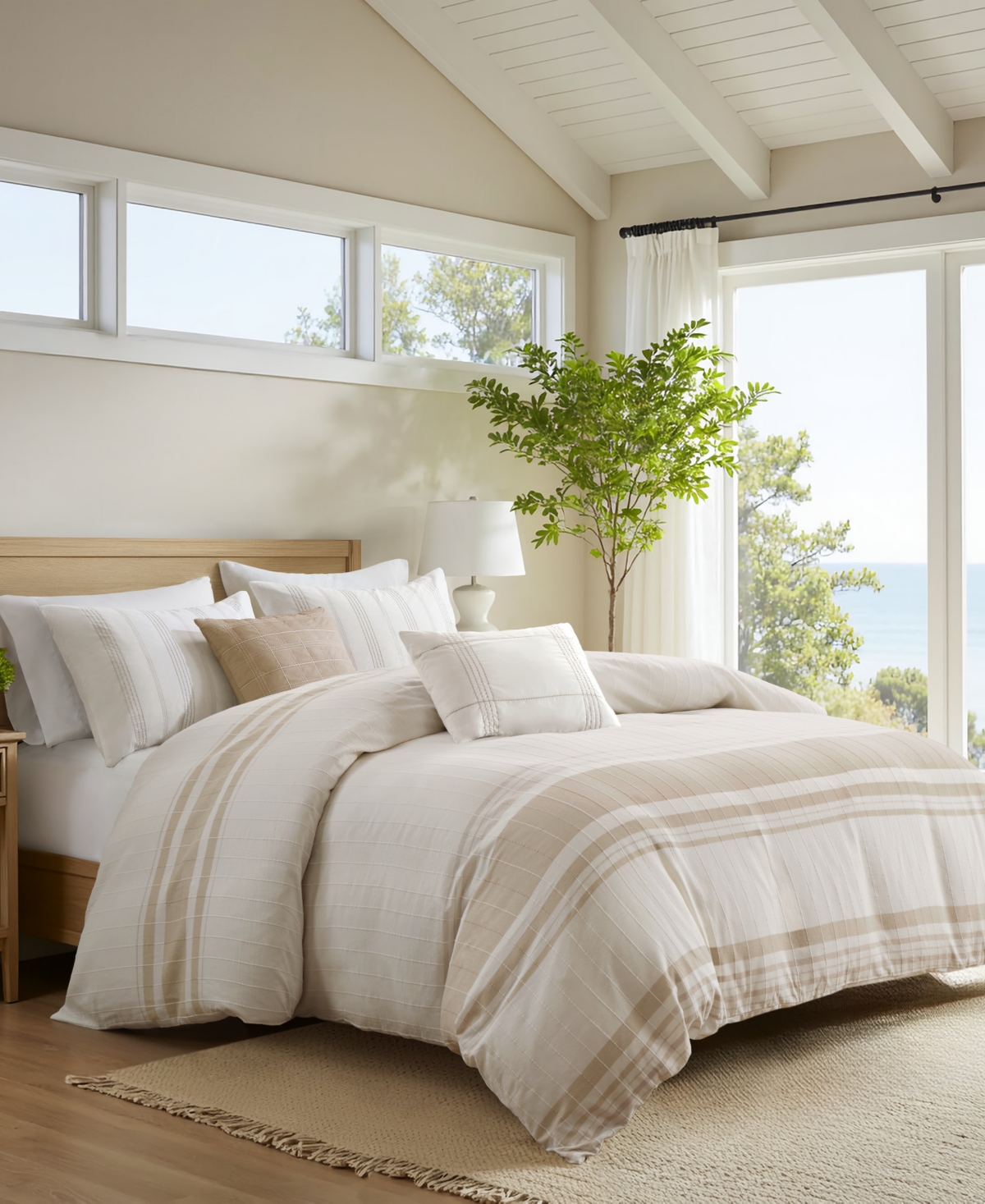 Click here for Harbor House Morgan Jacquard Cotton 5-Pc. Duvet Co... prices
