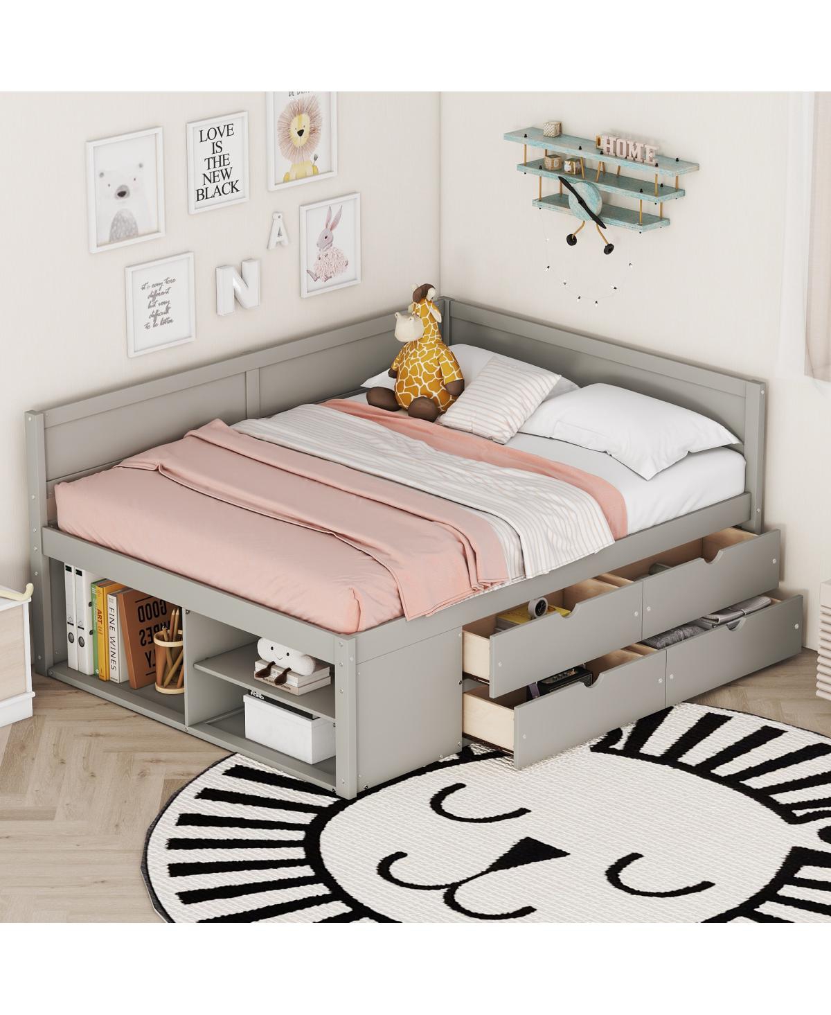 Click here for Streamdale Furniture Full Size Daybed with Drawers... prices