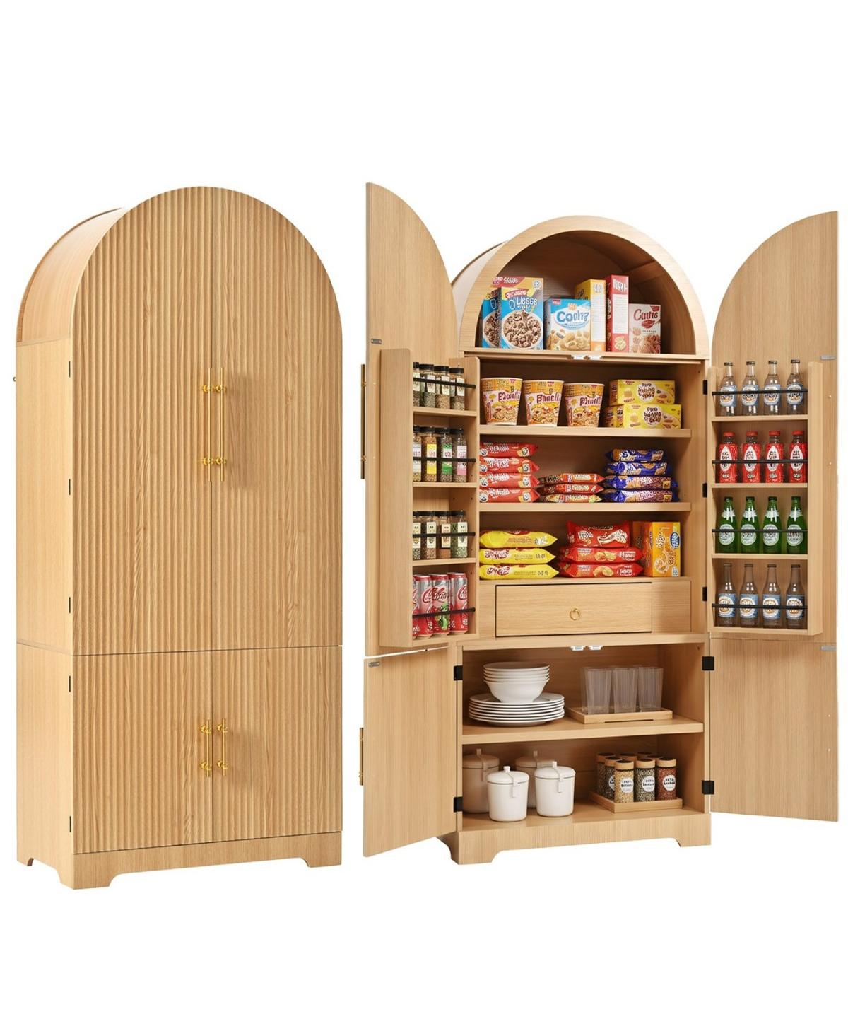 Click here for Streamdale Furniture 72" Arched Kitchen Pantr... prices