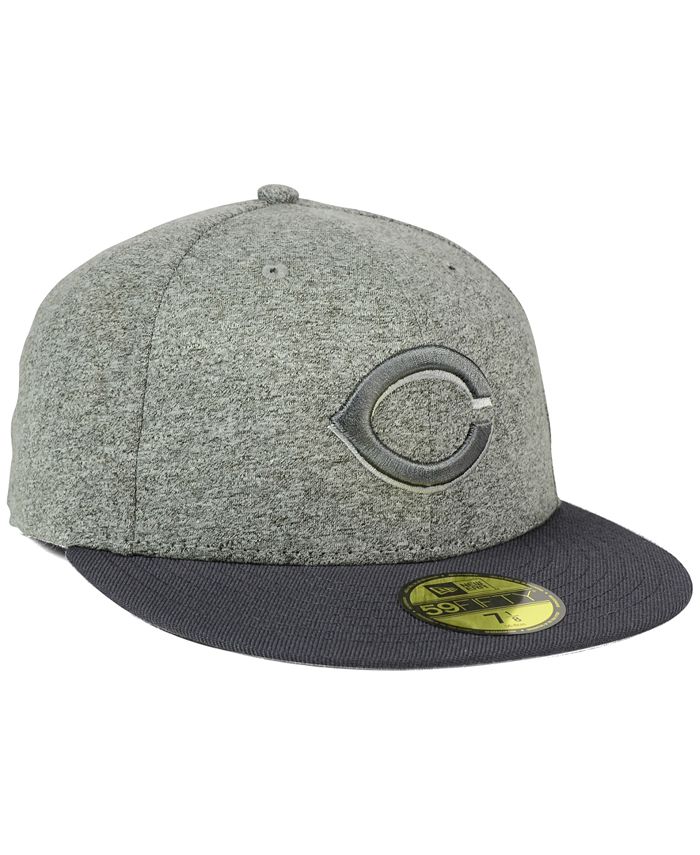 New Era Cincinnati Reds Shady Gray 59FIFTY Fitted Cap - Macy's