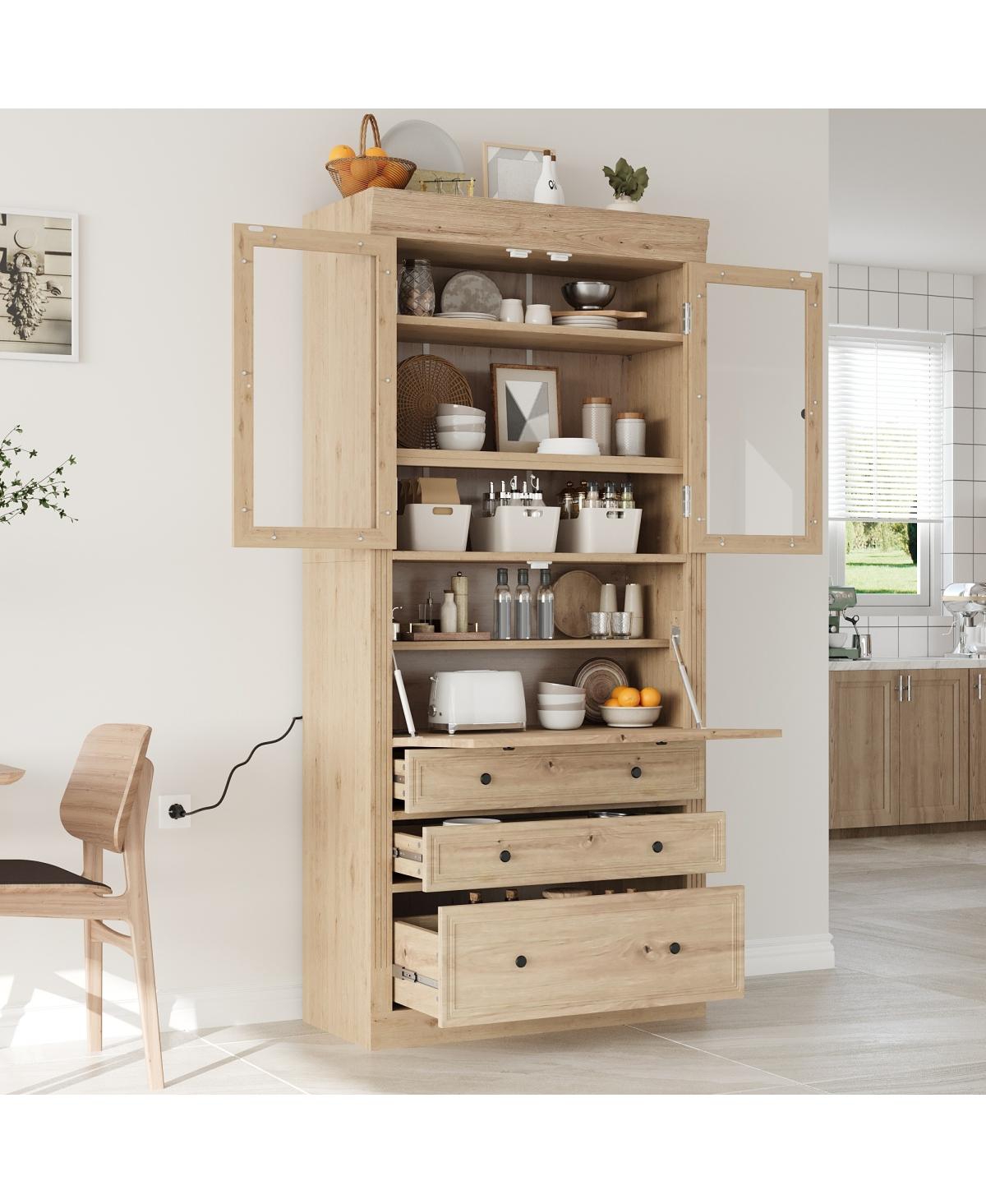 Click here for Streamdale Furniture Freestanding Kitchen Pantry S... prices