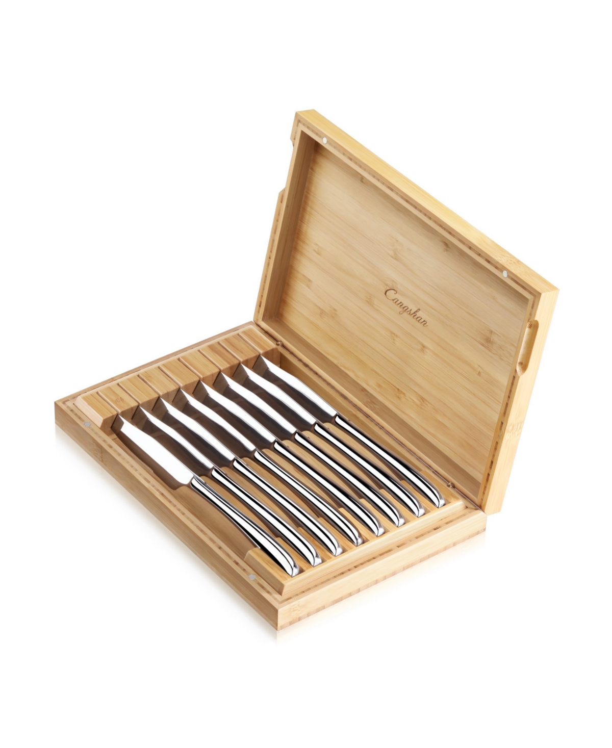 Click here for Cangshan Rain Ii Series Steel 8-Pc. Serrated Steak... prices