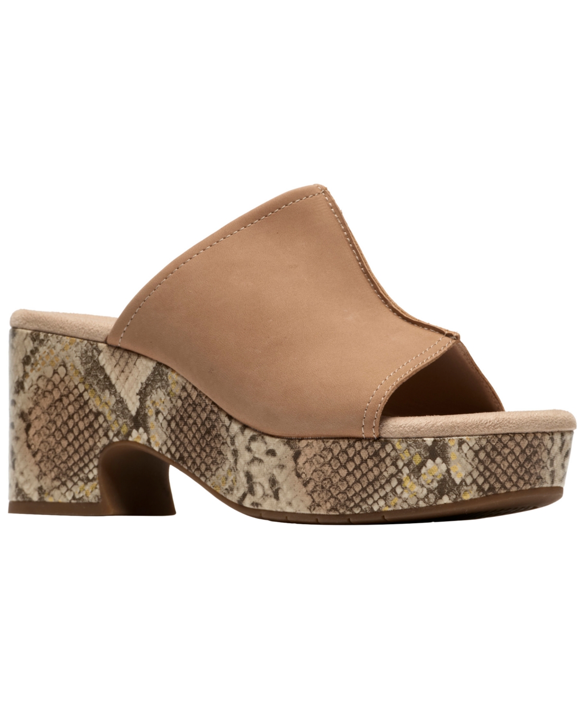 Click here for Clarks Womens Nerisa Vine Round Toe Wedge Sandals... prices